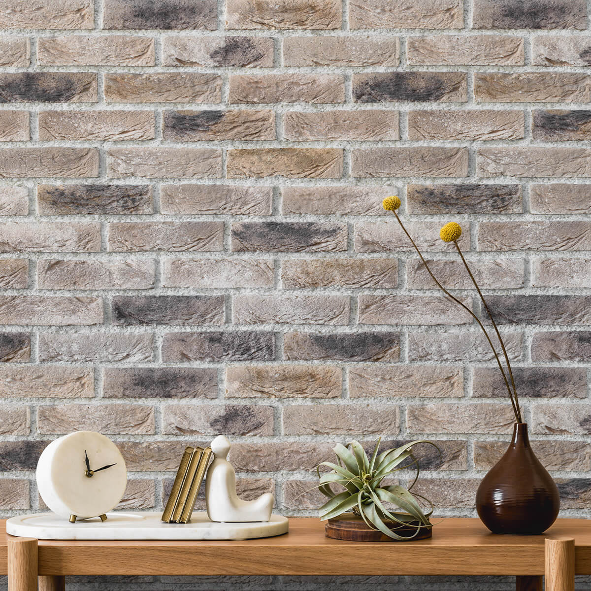 Plaquette de parement effet brique - IMPERIAL SPIRIT - Modulo - 1m² ...