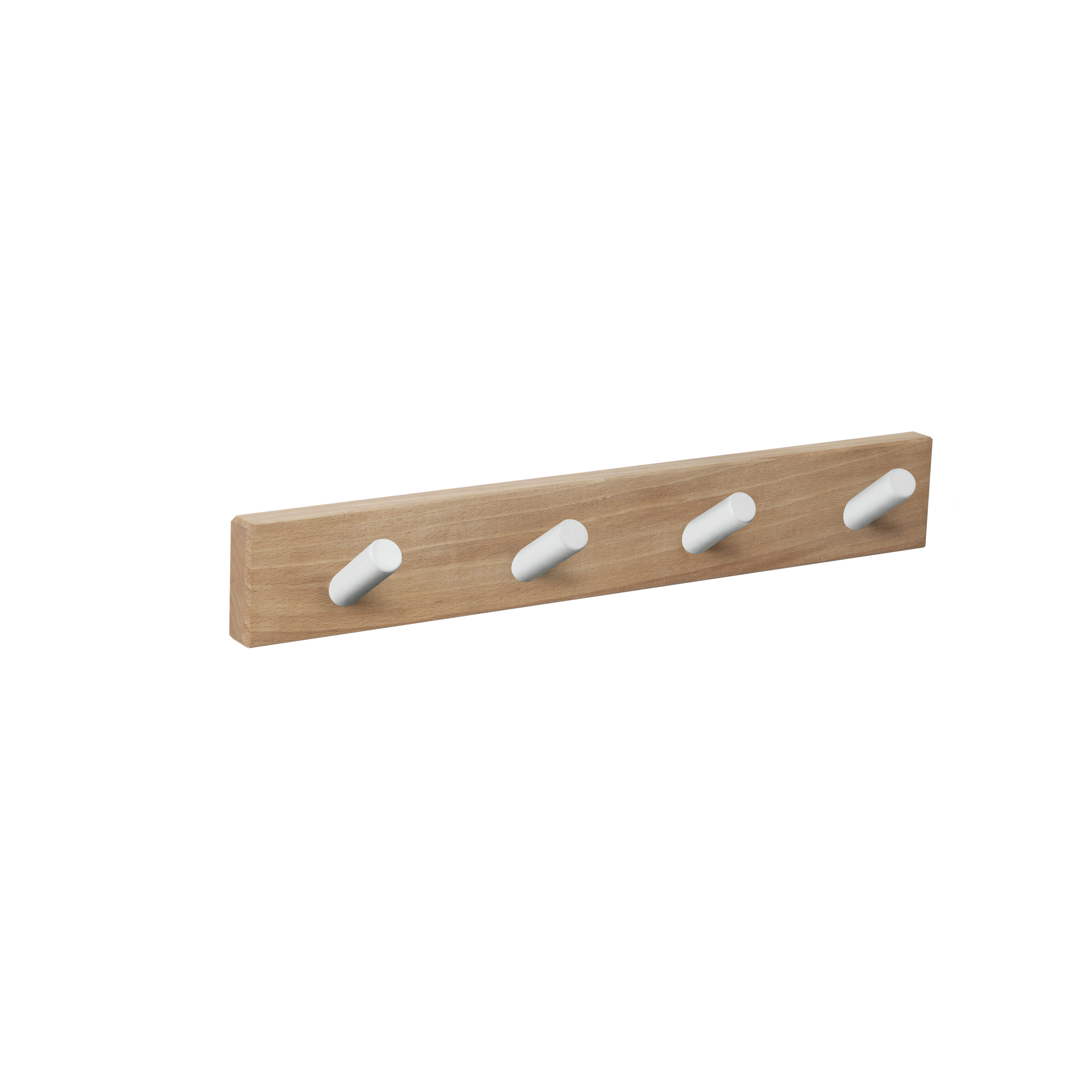PERCHA pared madera diseño moderno NÓRDICO escandinavo HAYA-BLANCO con ...