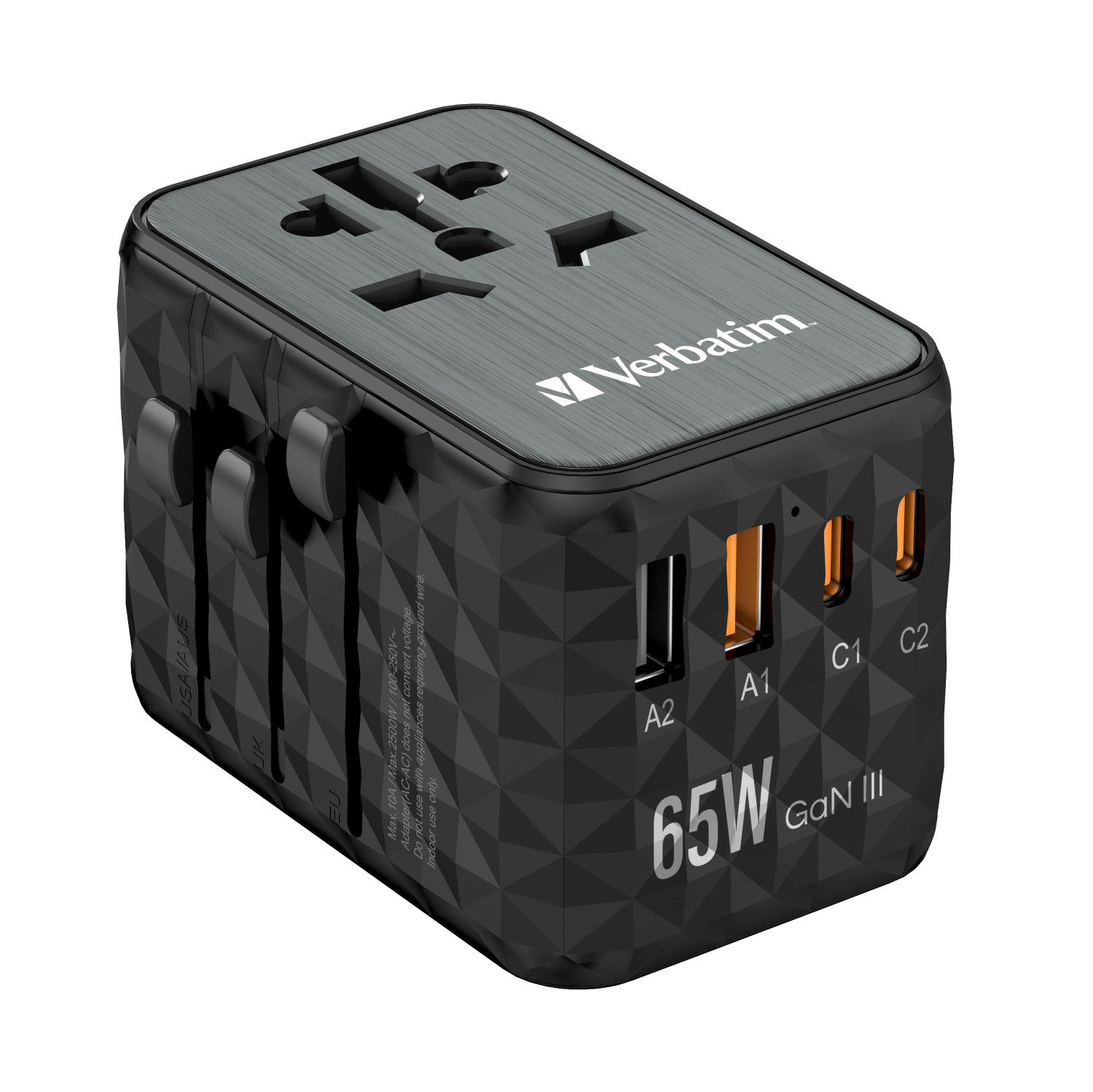GAN III UNI TRAVEL ADAPTER 65W | Leroy Merlin