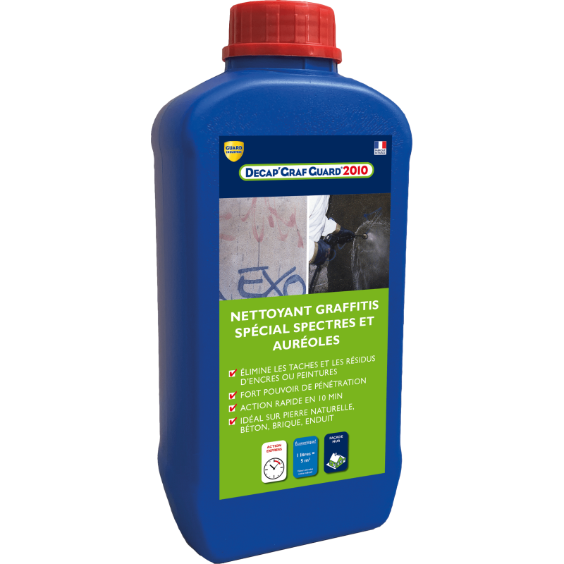 Décap'graf guard 2010 - Rimuovi graffiti - Guard Industrie - 1 L ...