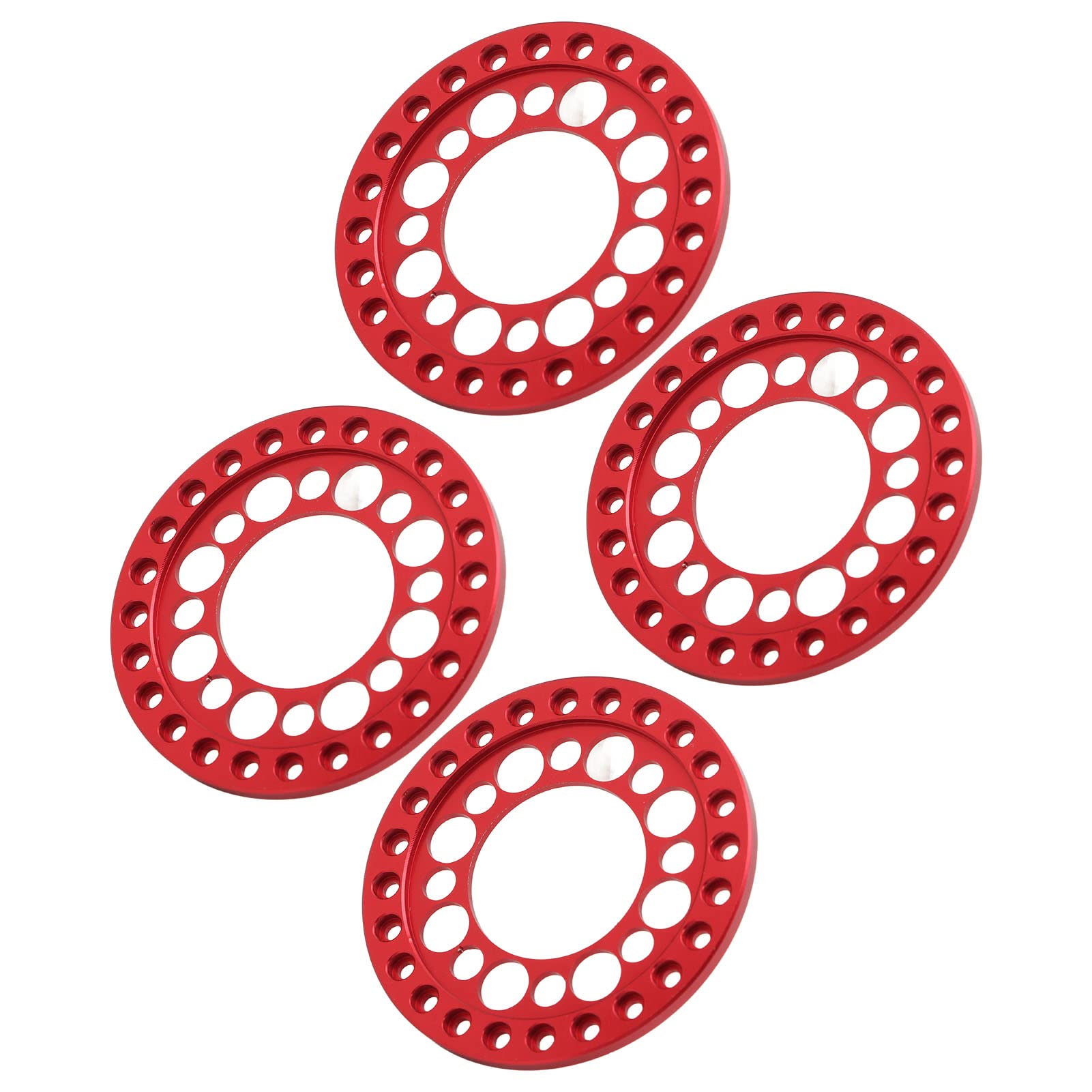 Anillo de repuesto para llanta de rueda RC de 4 piezas con bloqueo de ...