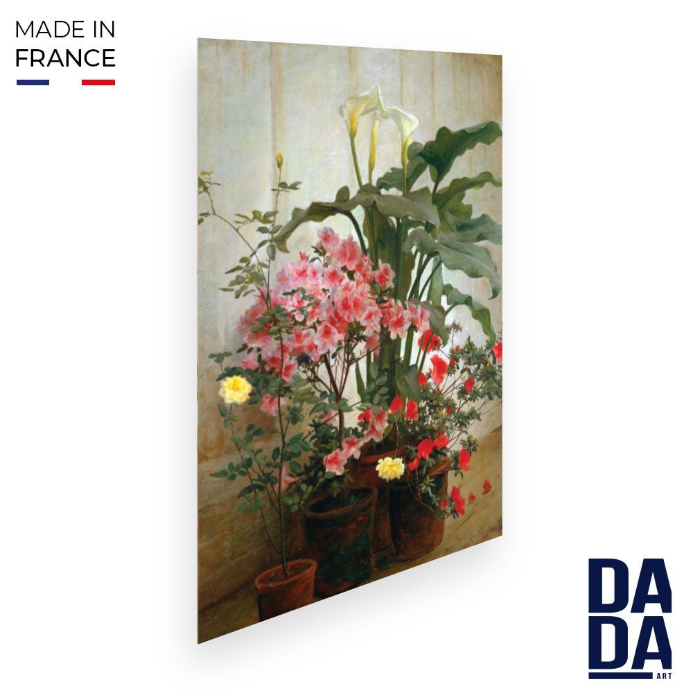 Affiche Jardin floral vibrant / 60x80cm / Fabriqué en France / DADA ART ...