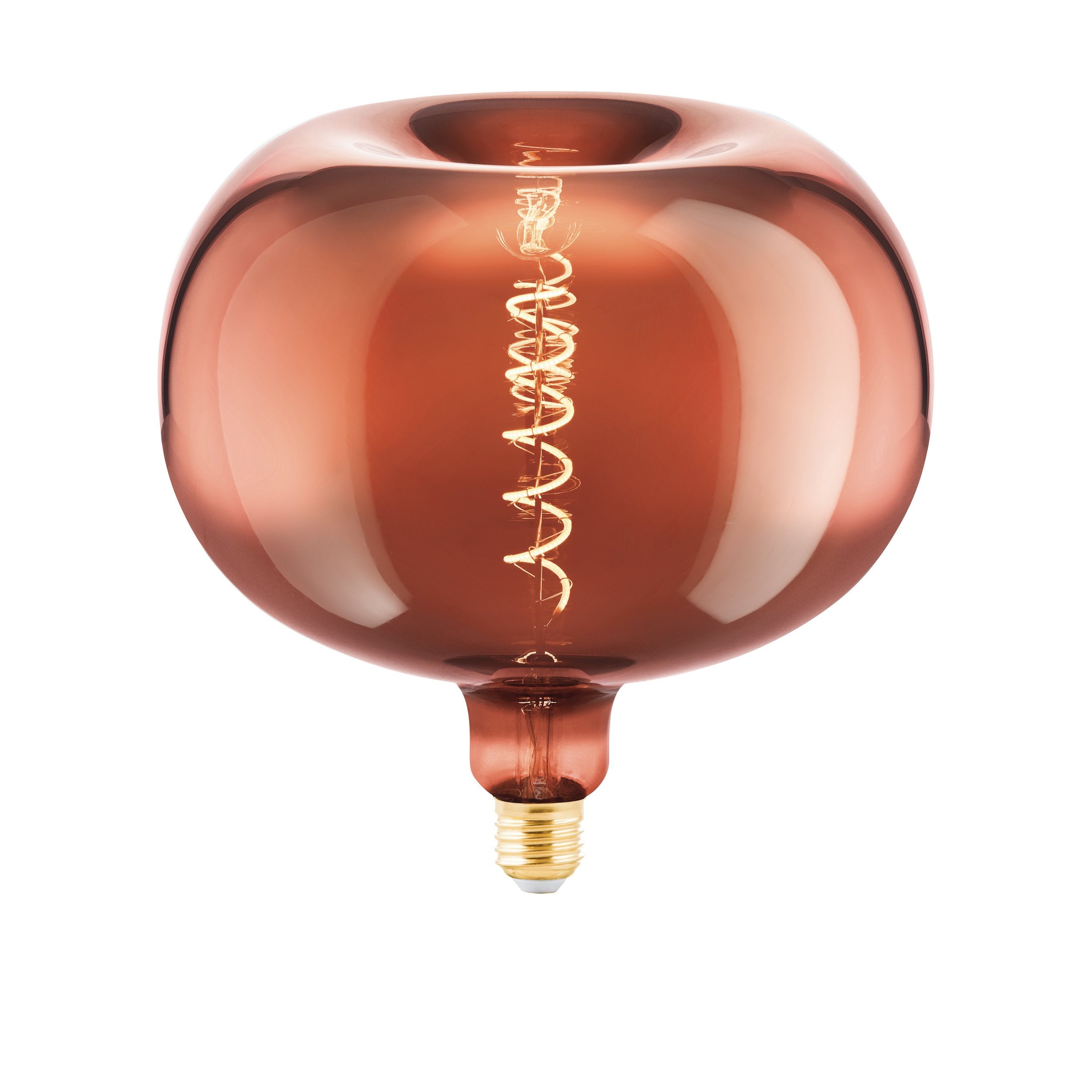EGLO LED E27 dimmerabile a forma di mela, lampadina a spirale di grandi ...