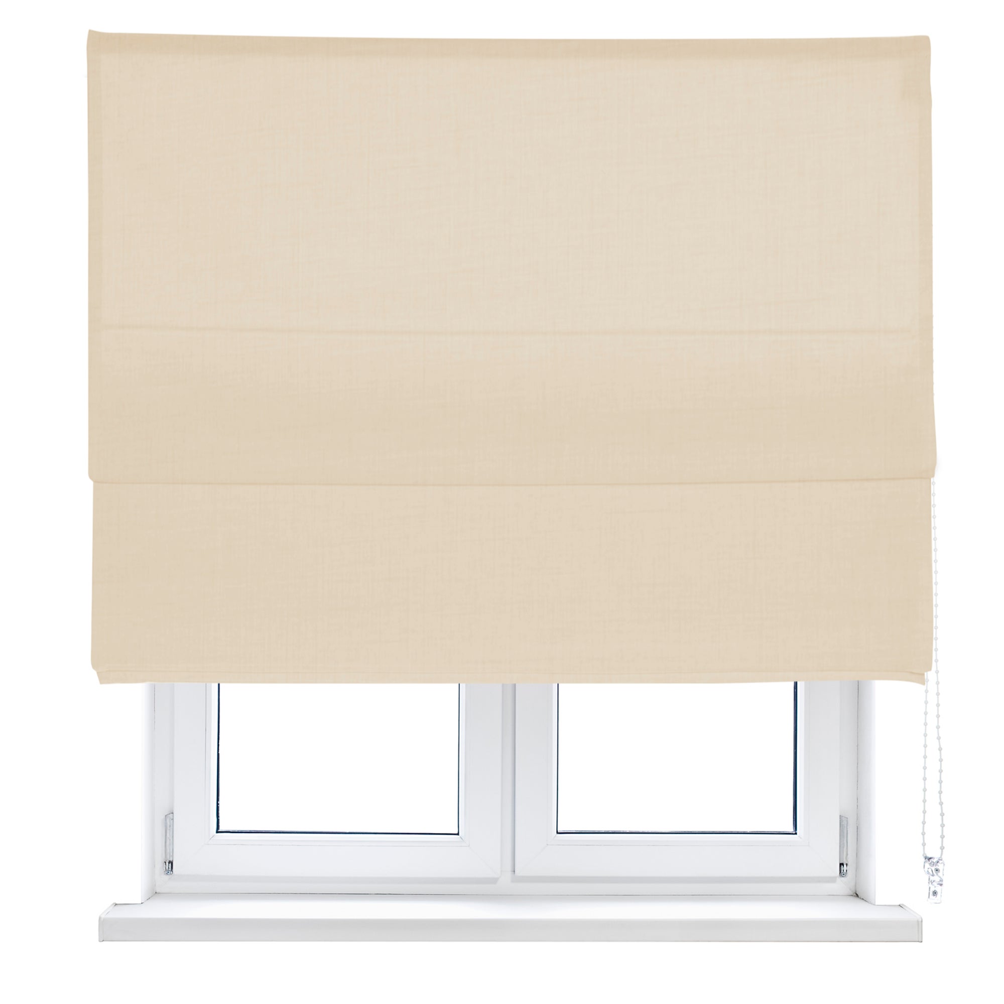 Estor Plegable Viewtex Básico Traslúcido Beige 105 X 210cm | Leroy Merlin