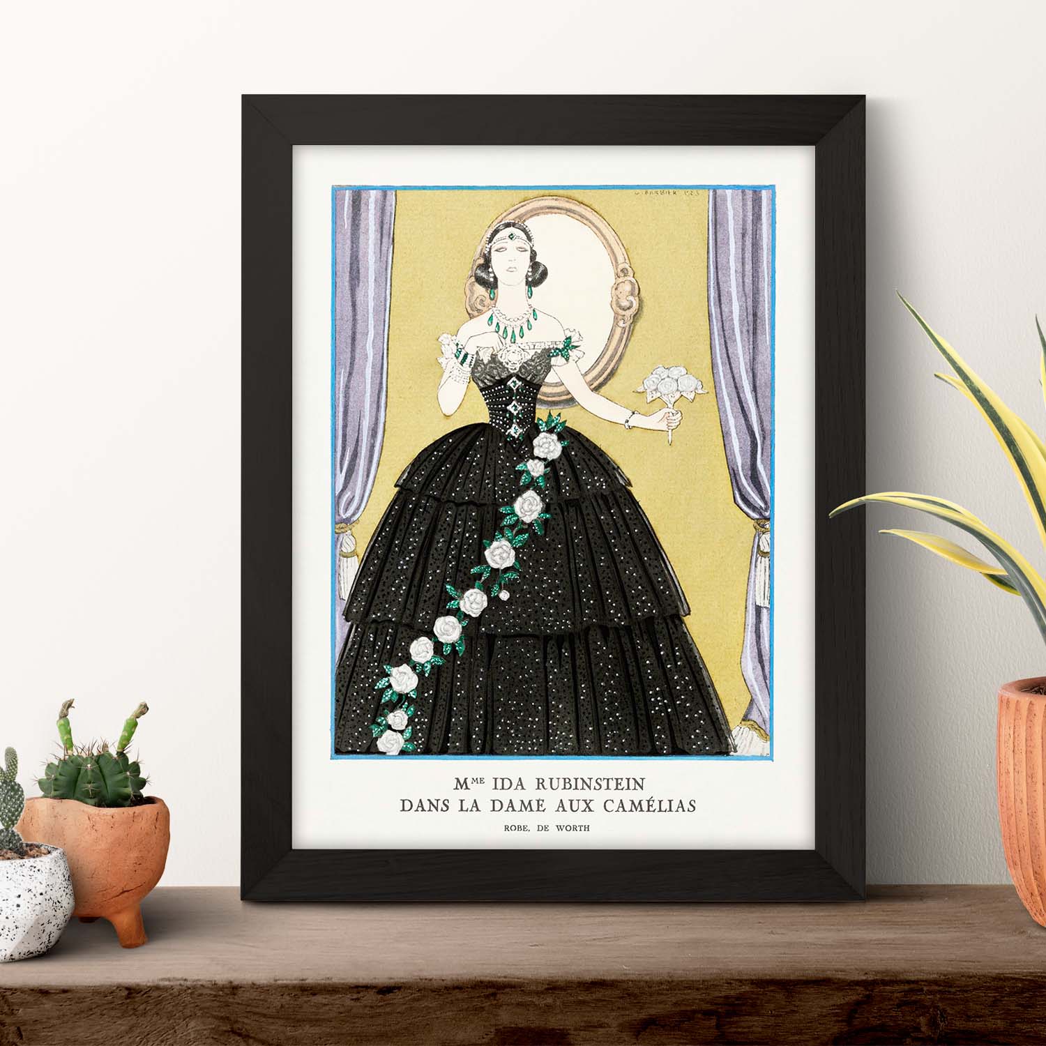 Modèle De Lamina Vintage 010. Affiches Avec Les Illustrations Art Déco De George Barbier. A4 ...