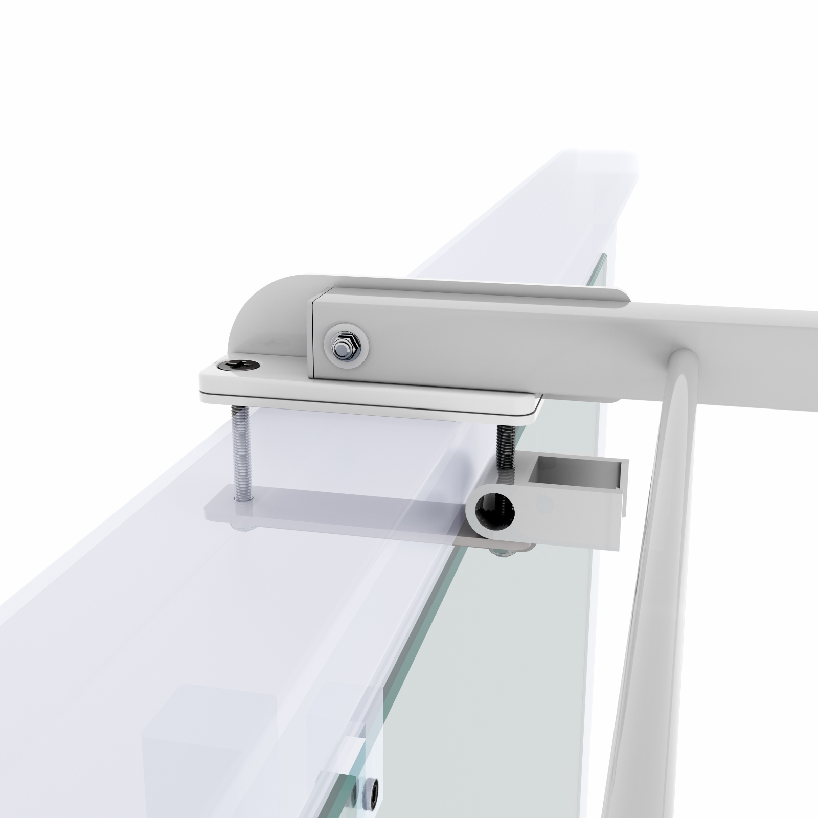 Étendoir de balcon rabattable, séchoir à linge pour rambarde extérieur ...