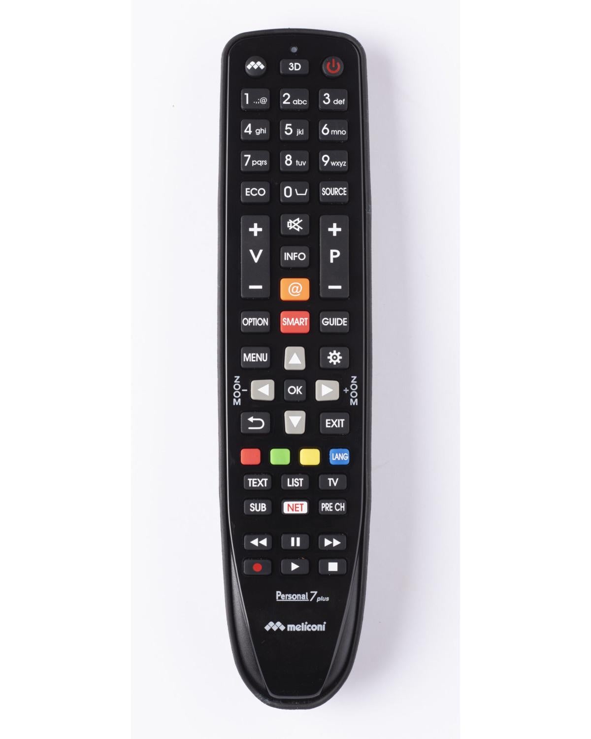 Meliconi Gumbody Personal 7 plus télécommande IR Wireless TV Appuyez ...