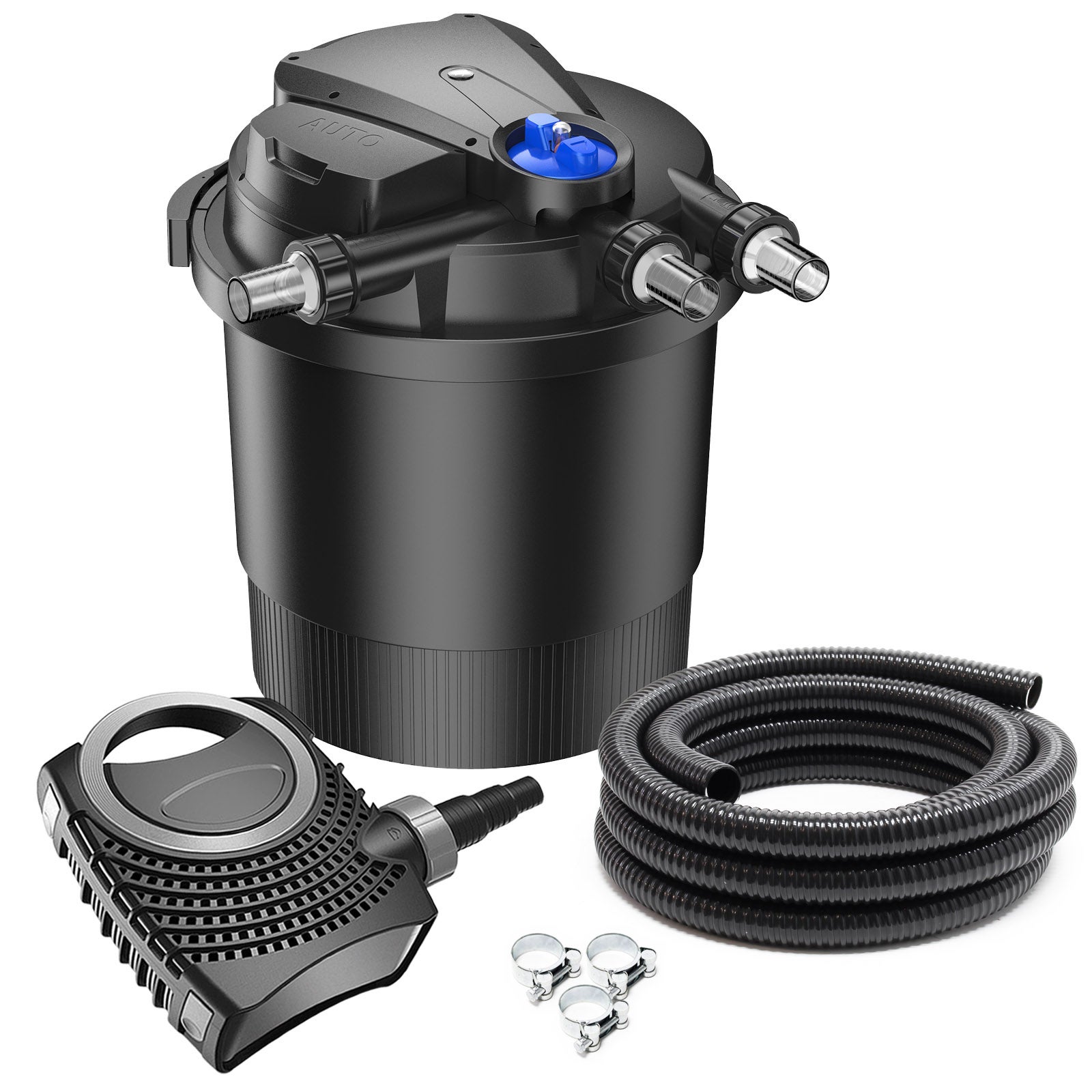 SunSun Set filtrante per laghetto CPA-20000 fino a 40000l UVC 36W Pompa ...