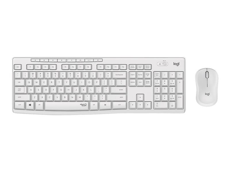 Teclado + mouse raton logitech mk295 silent wireless inalambrico ...