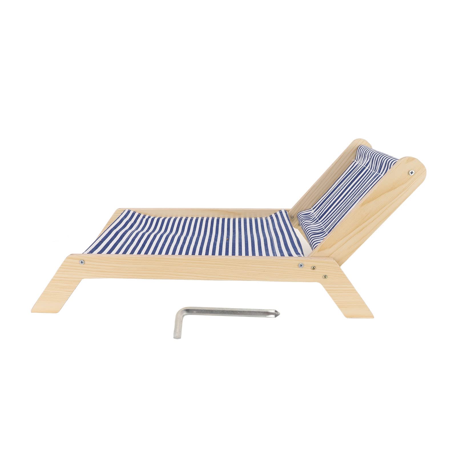 Hamac pour chat, chaise de plage en bois pour chat, chaise pour chat ...