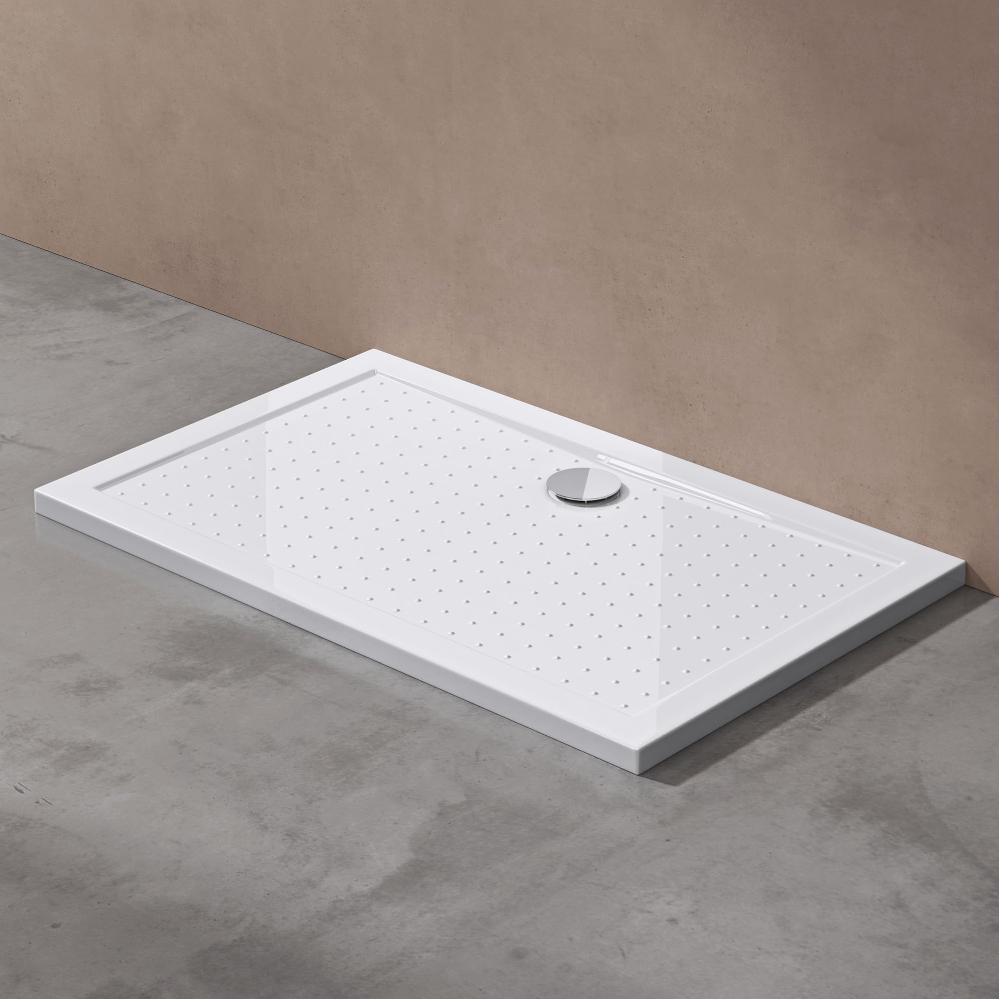 Doporro Bac à douche 80x110 receveur de douche antiglisse rectangulaire ...