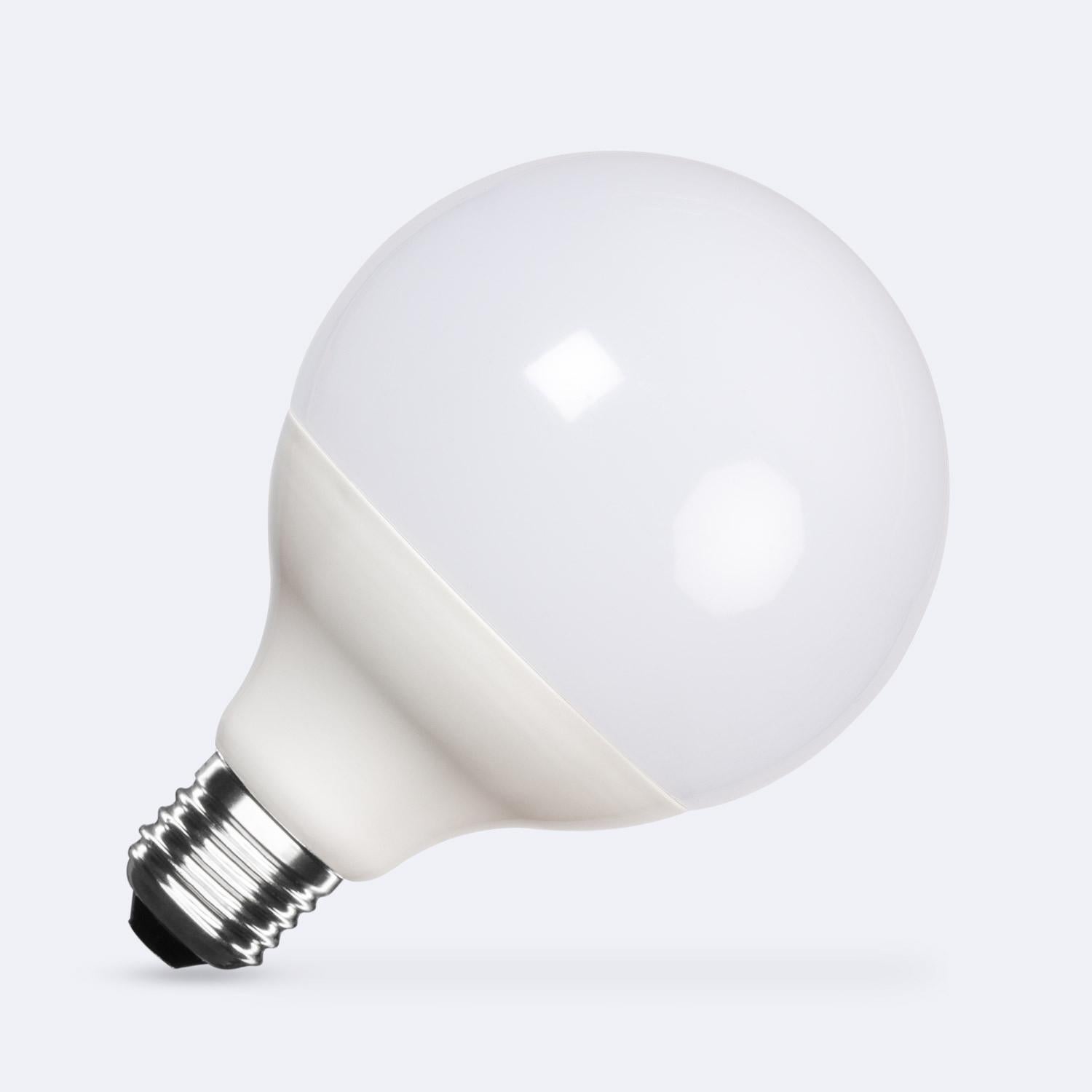 Bombilla LED E27 15W 1500 lm G95, No Flicker 6000K Blanco Frío | Leroy ...