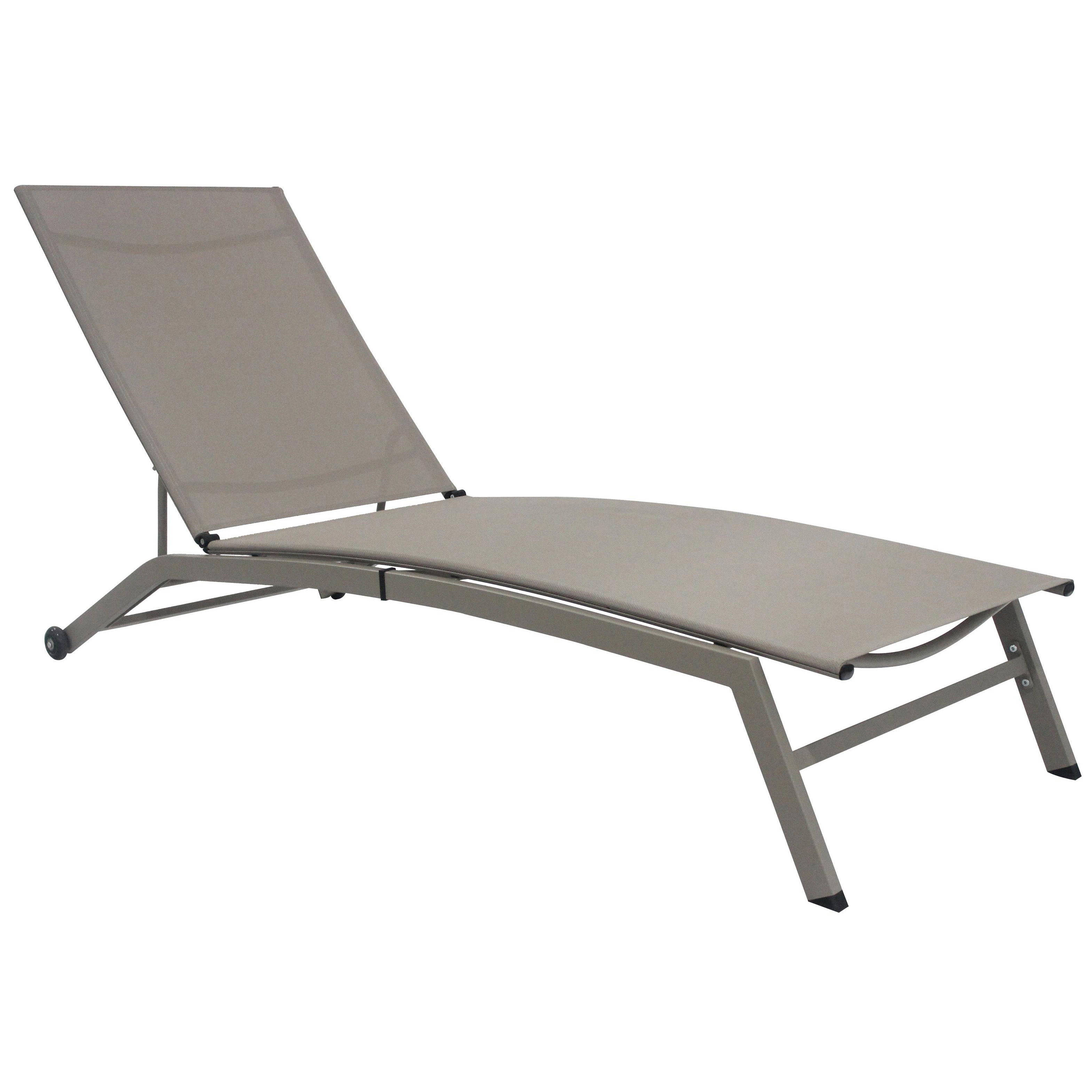 Lit inclinable en acier peint 195x63 cm 34h marron | Leroy Merlin