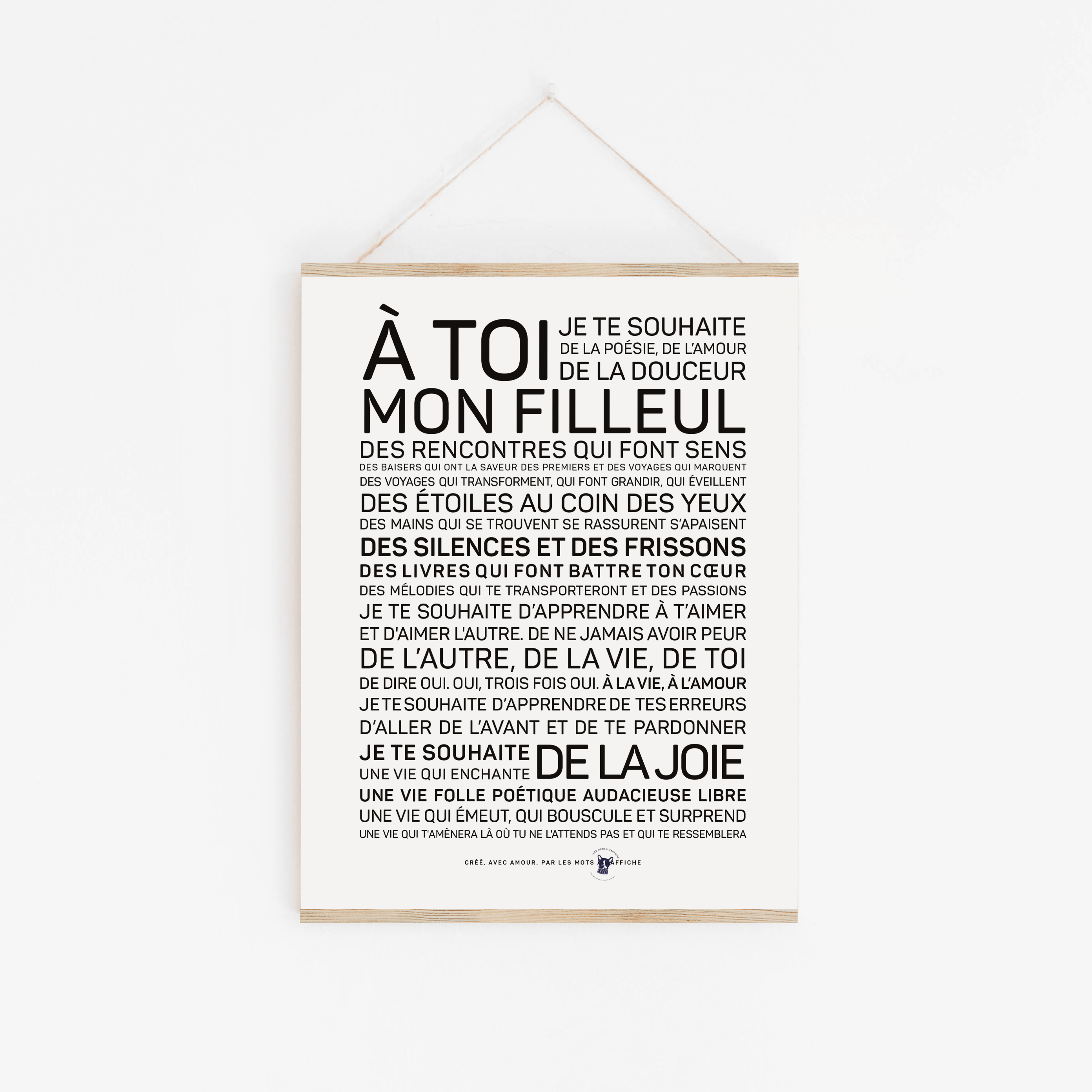 Affiche Filleul (Poster) | Leroy Merlin