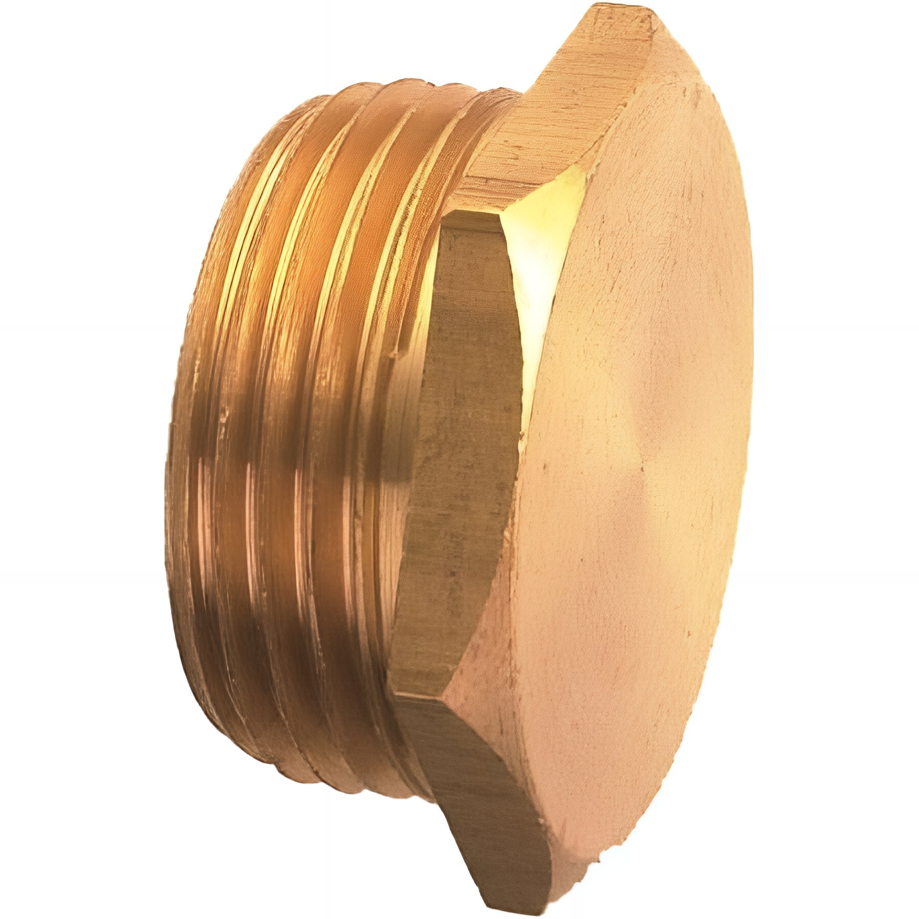 Bouchon a visser plomberie mâle laiton 2''1/2" | Leroy Merlin