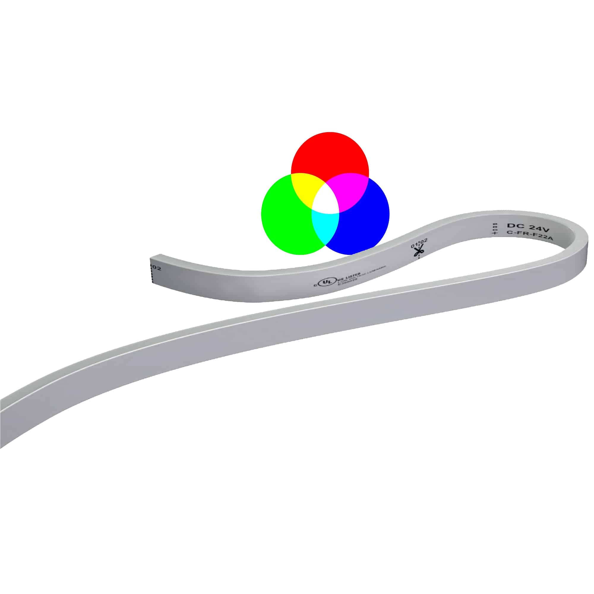 Foco para piscina tira LED flexible Flex Neon T2 blanco frio | Leroy Merlin