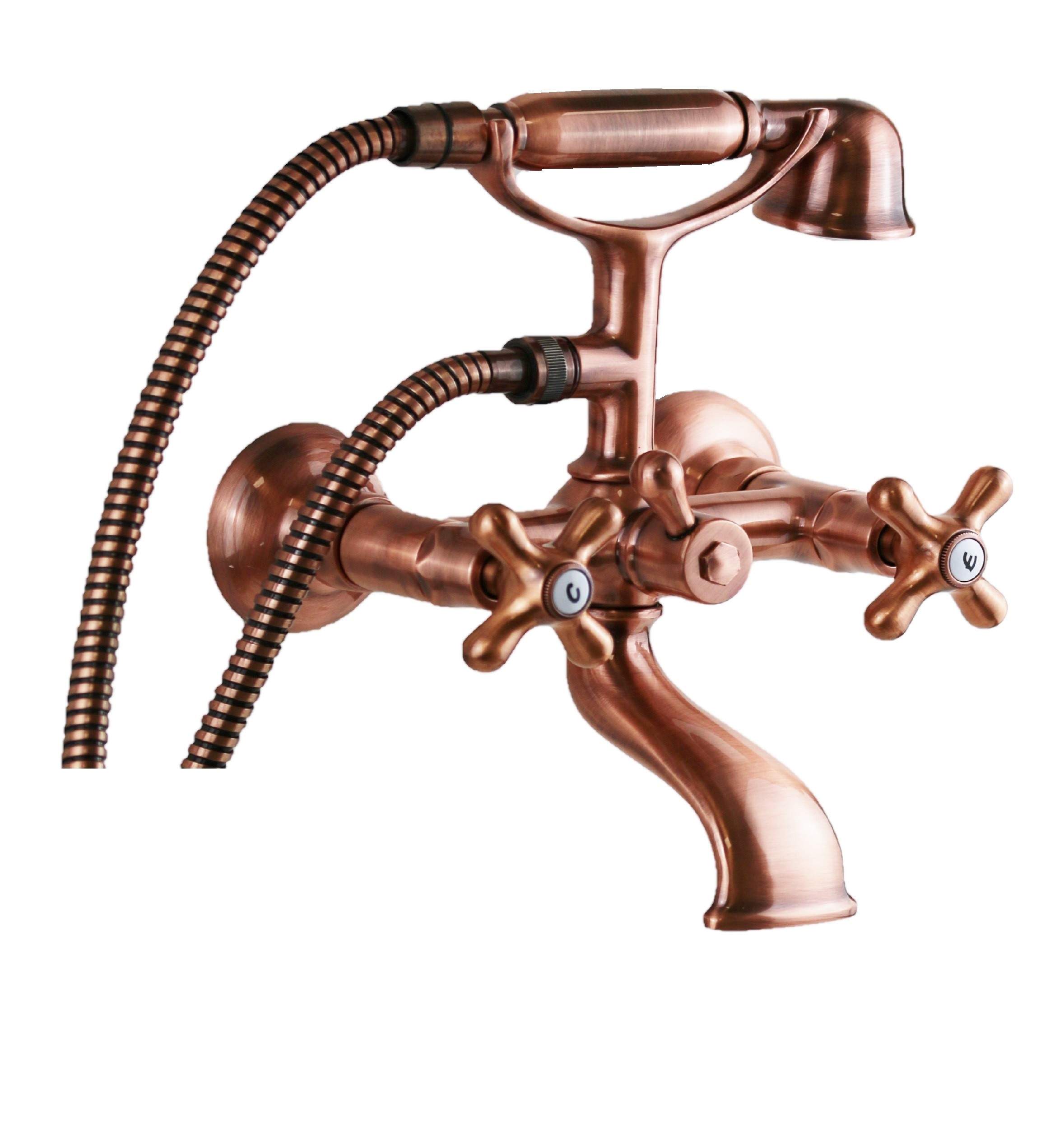 Bain/douche extérieur couleur cuivre Paffoni Iris IRV023RM - Cuivre ...