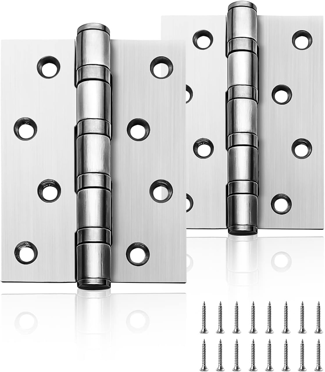 Charnières de porte à roulement à billes robustes, en acier inoxydable ...