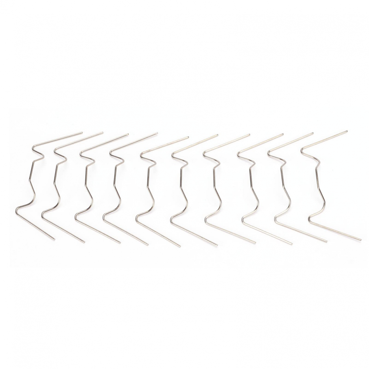 Lot de 100 clips de vitrage de serre de type W en acier inoxydable ...