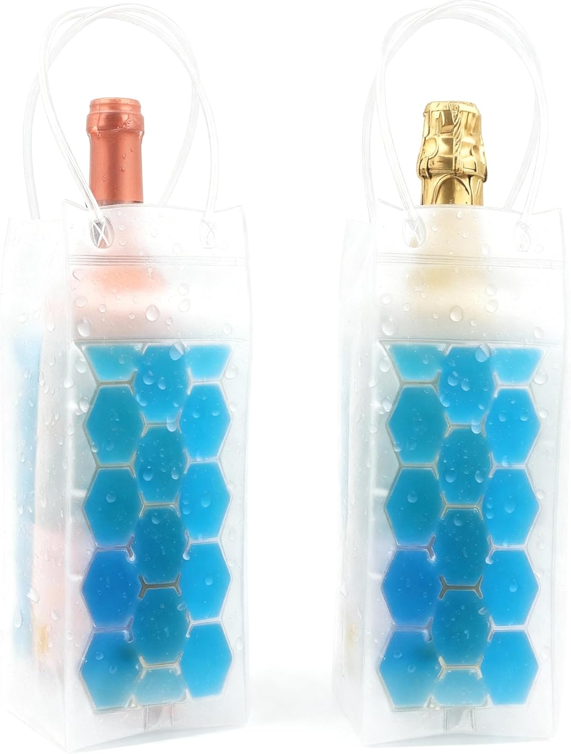 Lot de 2 sacs isothermes pour bouteille de vin et de bière ...
