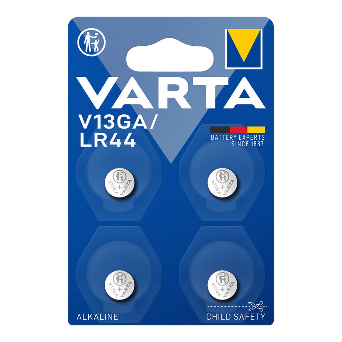Pilas de Botón Varta V13GA LR44 (4 Unidades) | Leroy Merlin
