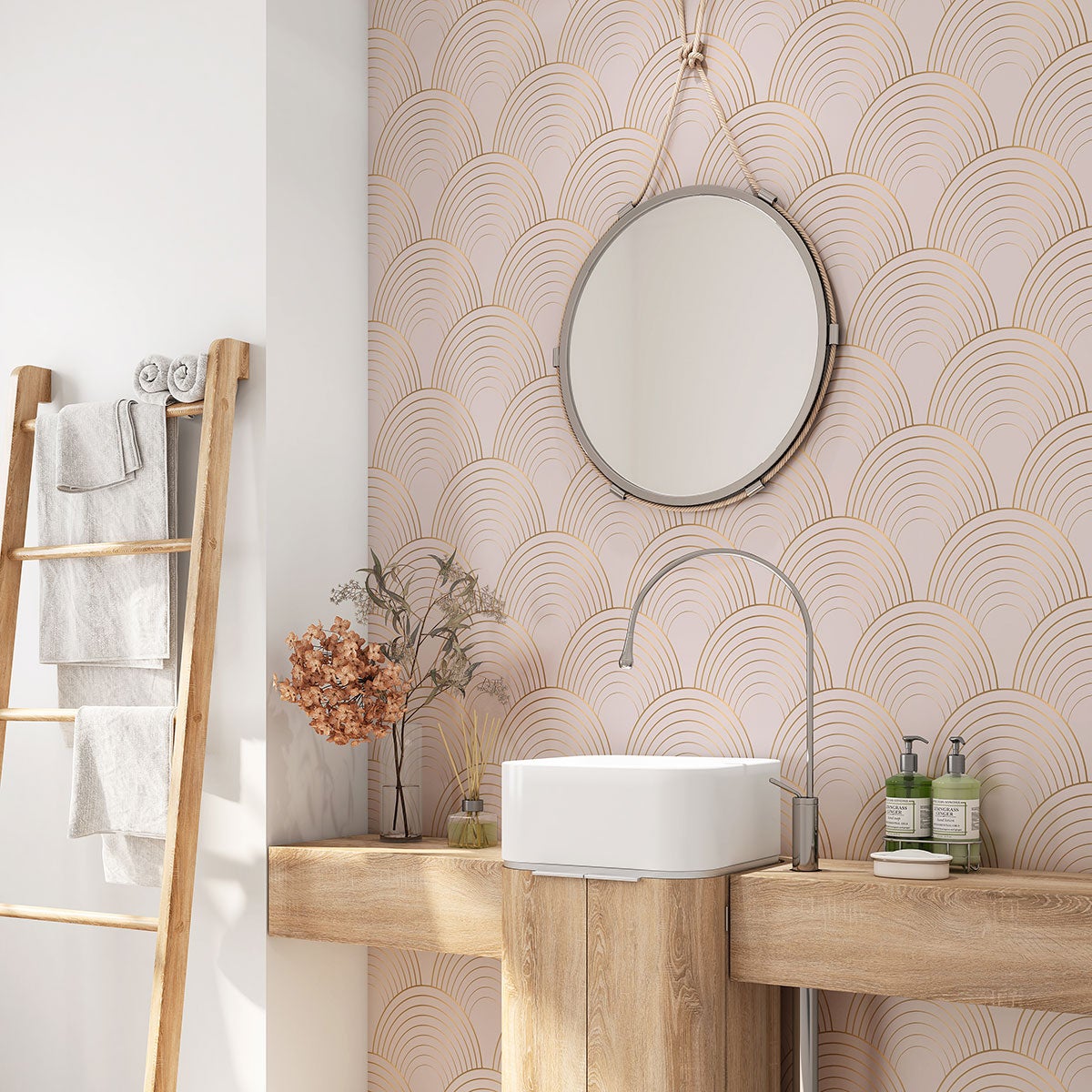 Crédence adhésive sticker pour salle de bain - Design - Adhésif ...