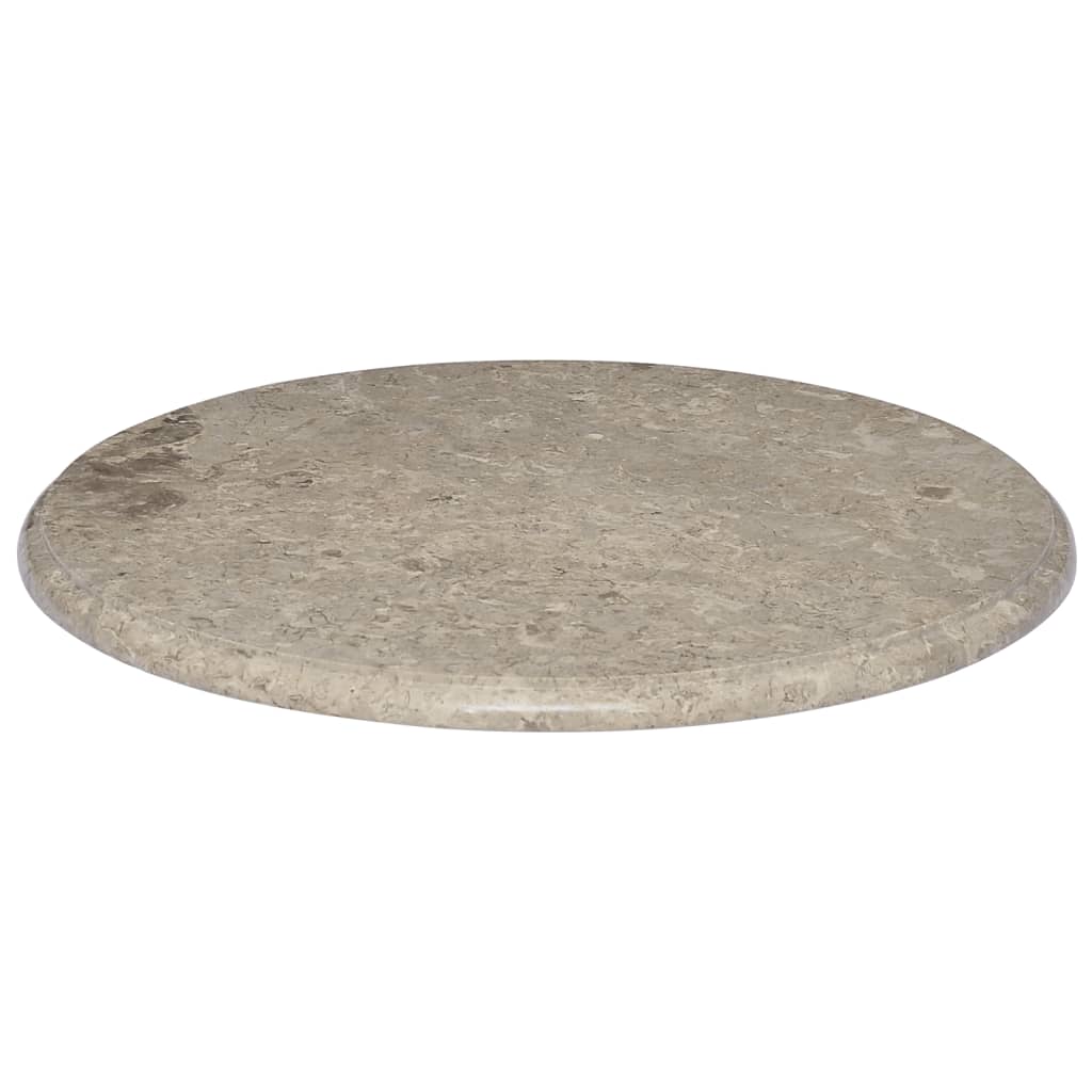 Plateau de table en marbre gris ?60x2,5 cm- COMFORTXL | Leroy Merlin