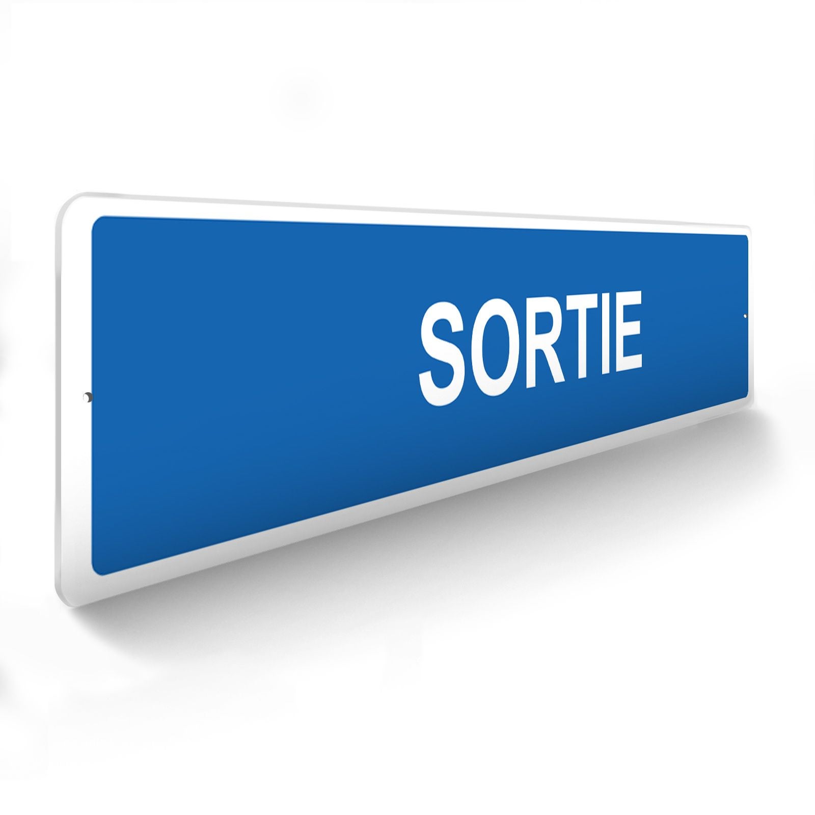 Panneau de signalisation pour parking · Sortie - 48 x 10 cm | Leroy Merlin