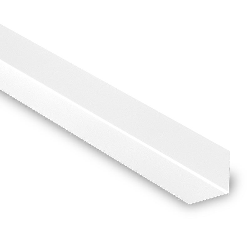 Cornière 80x80 angle rentrant 90° acier laqué 2100 mm | Blanc | RAL ...