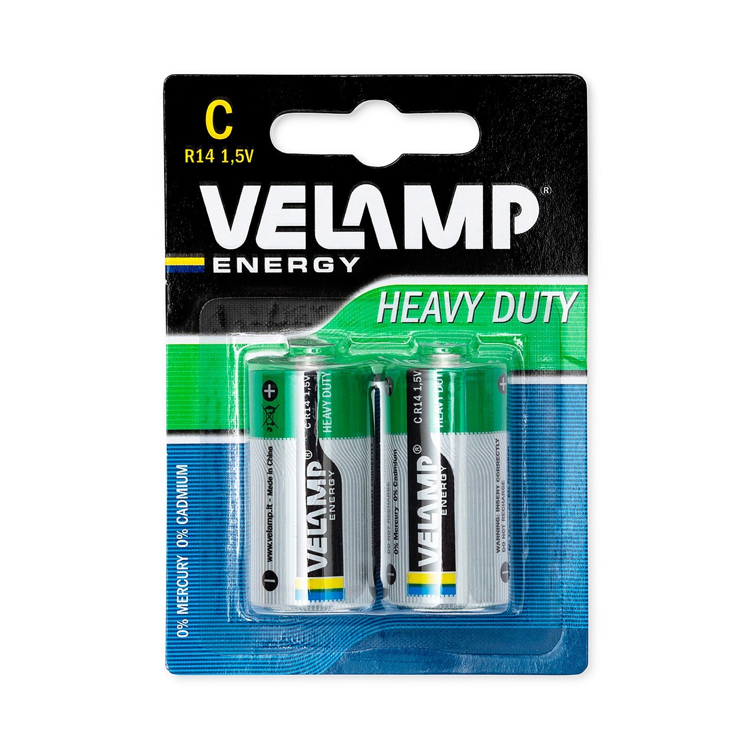 Pila Zinc Carbon 1/2 R14 C 1,5V | Leroy Merlin