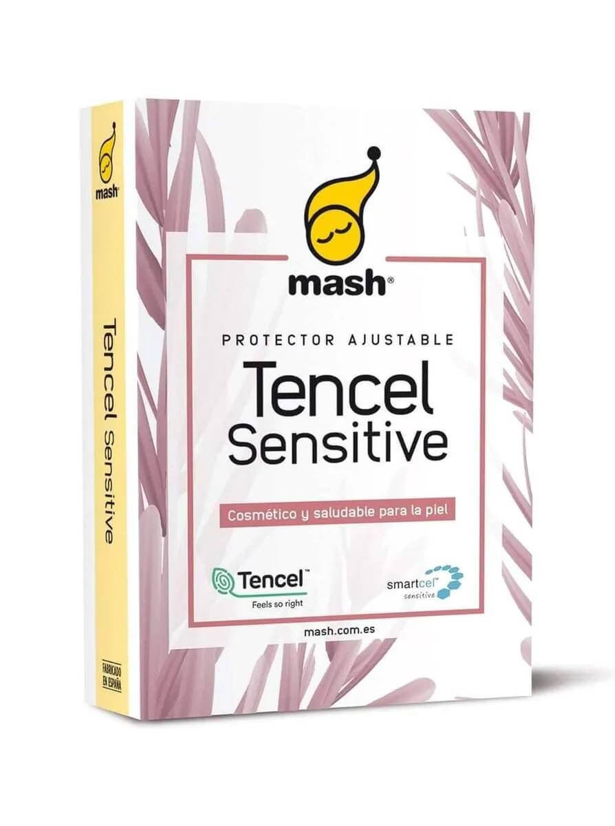Protector colchón Mash Tencel Impermeable Sensitive - 200x200 cm ...