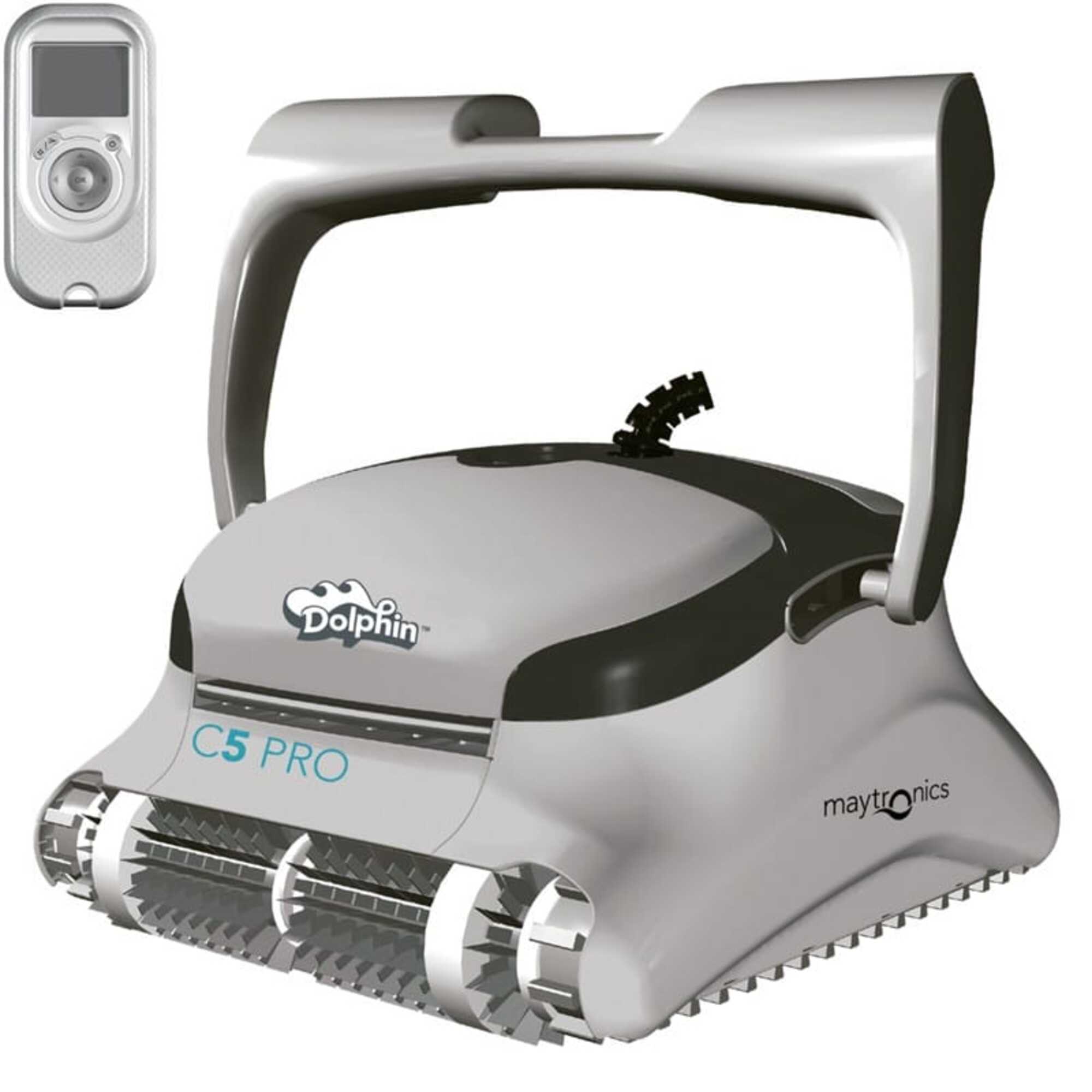 Dolphin C5 PRO Limpiafondos Profesional Piscinas Doble Motor Giroscopio ...