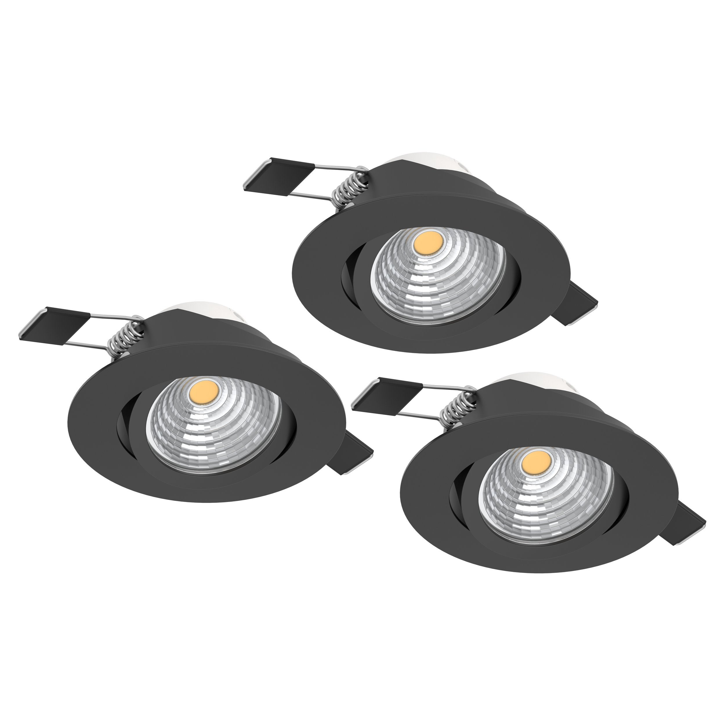 Luminaire encastrable EGLO Luminaire encastrable SALICETO LED 3X6W en ...