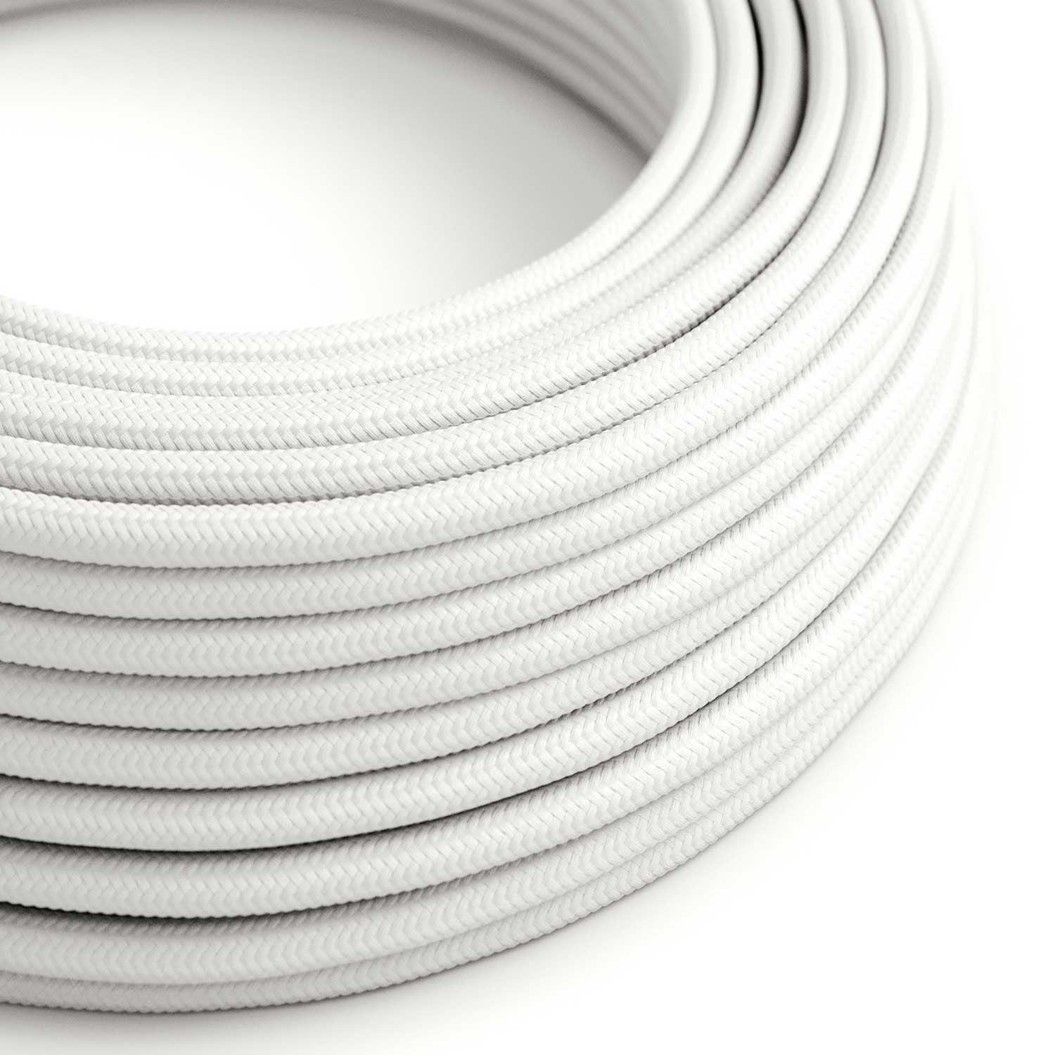 Câble rond électrique d'extèrieur Blanc | Leroy Merlin