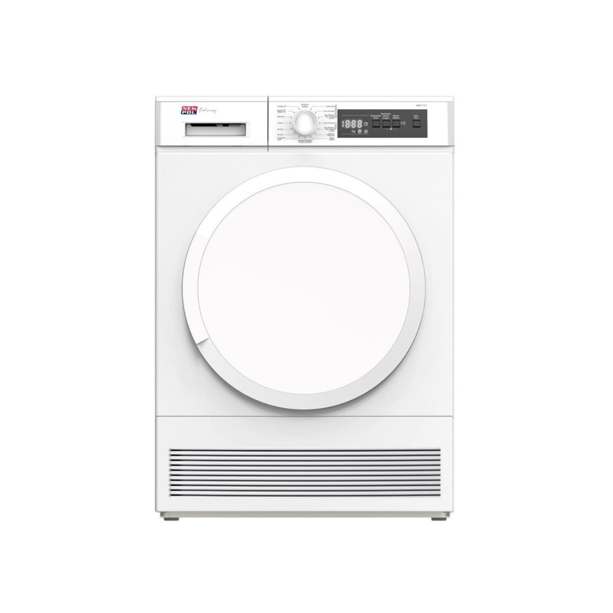 Secadora NWT71C.1 New Pol de condensación 7kg 15 programas B blanco 84 ...