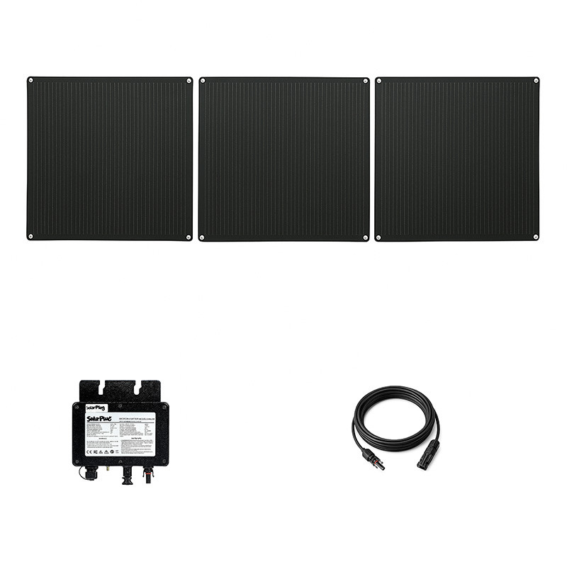 Kit de panel solar flexible SolarPlug 405 W | Leroy Merlin