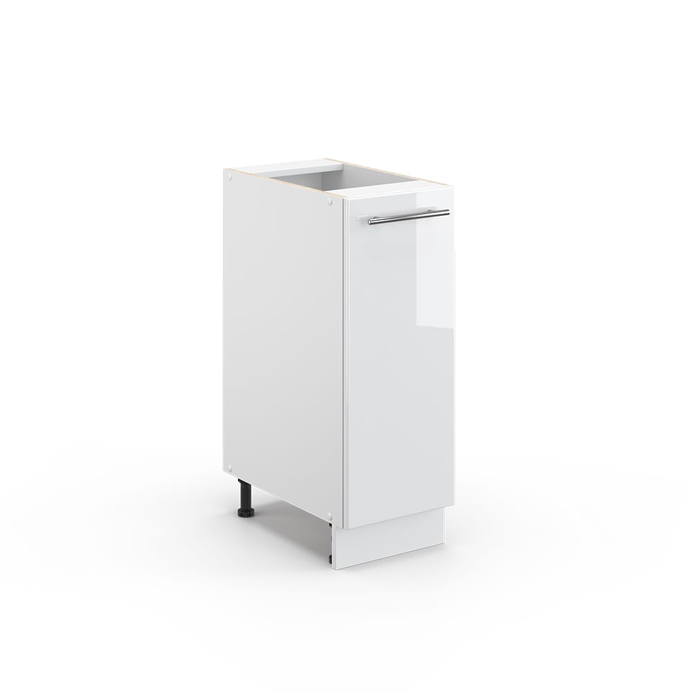 Vicco Meuble De Cuisine Fame Line Blanc Haute Brillanceblanc 30 Cm