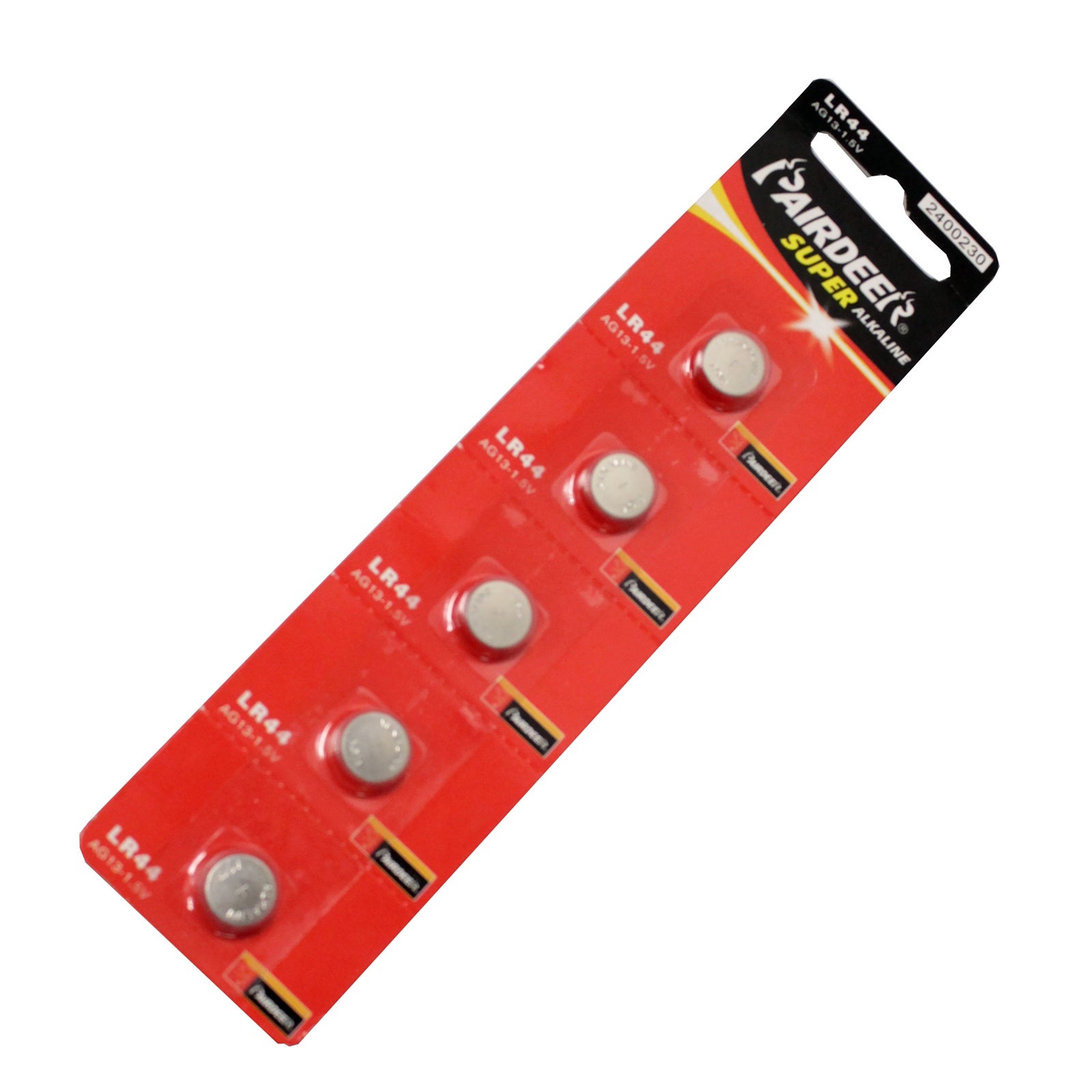 Pack de 8 pilas alcalinas tipo botón LR44 | Leroy Merlin