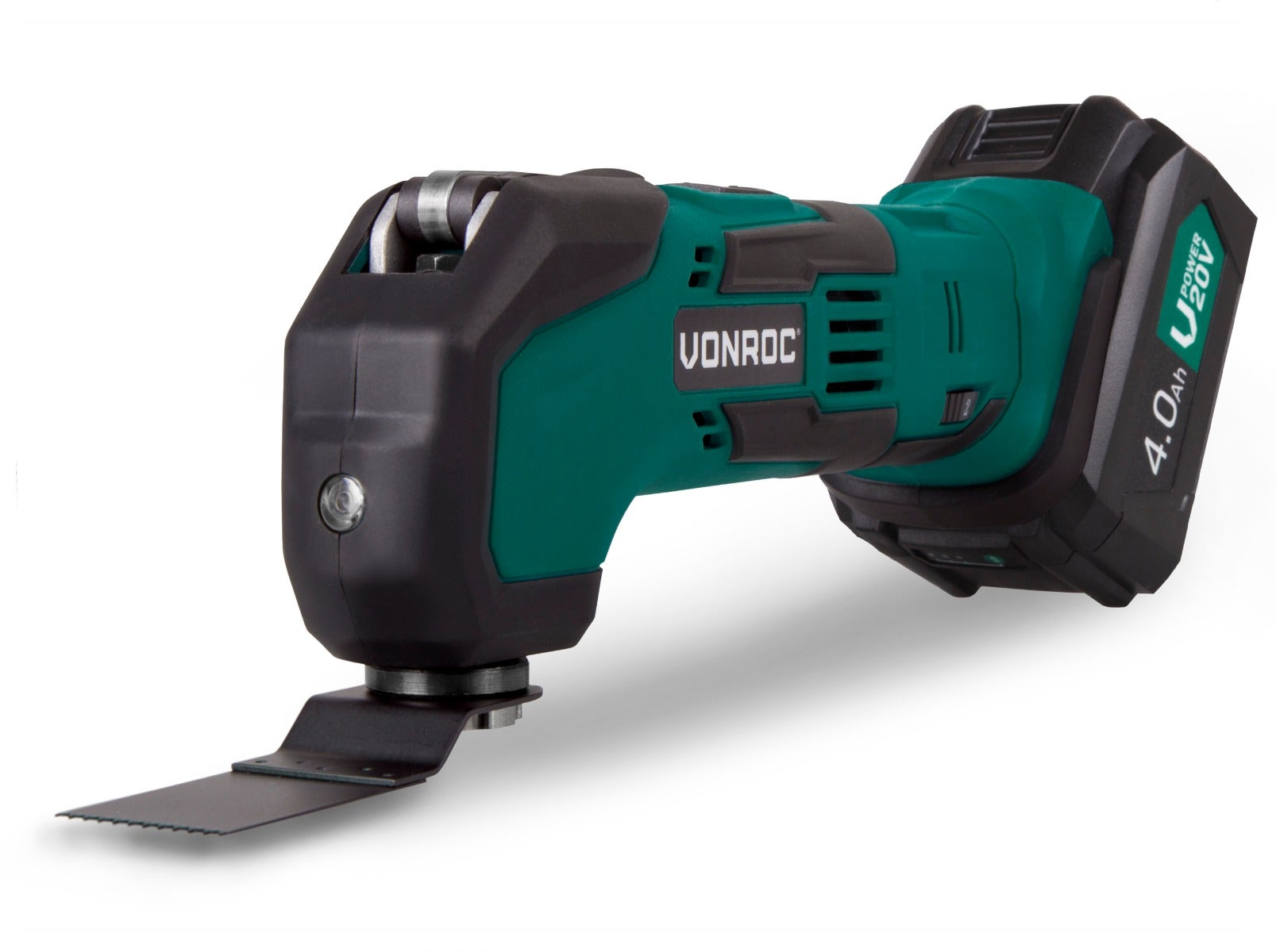 Outil multifonction oscillant VONROC sans fil VPower 20V. 1 batterie 4 ...