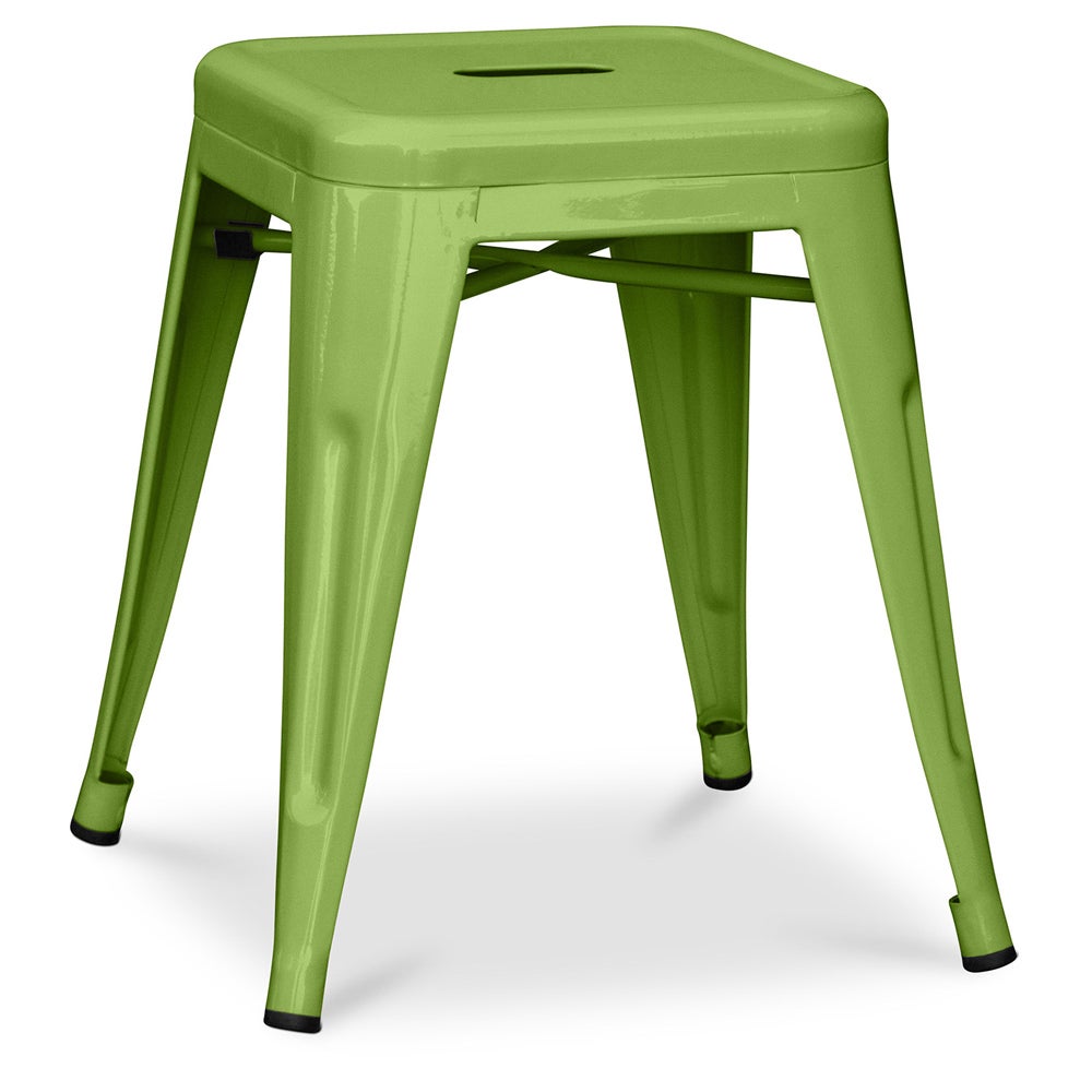 Tabouret Design Industriel - 45cm - Nouvelle Edition - Metalix Vert clair | Leroy Merlin