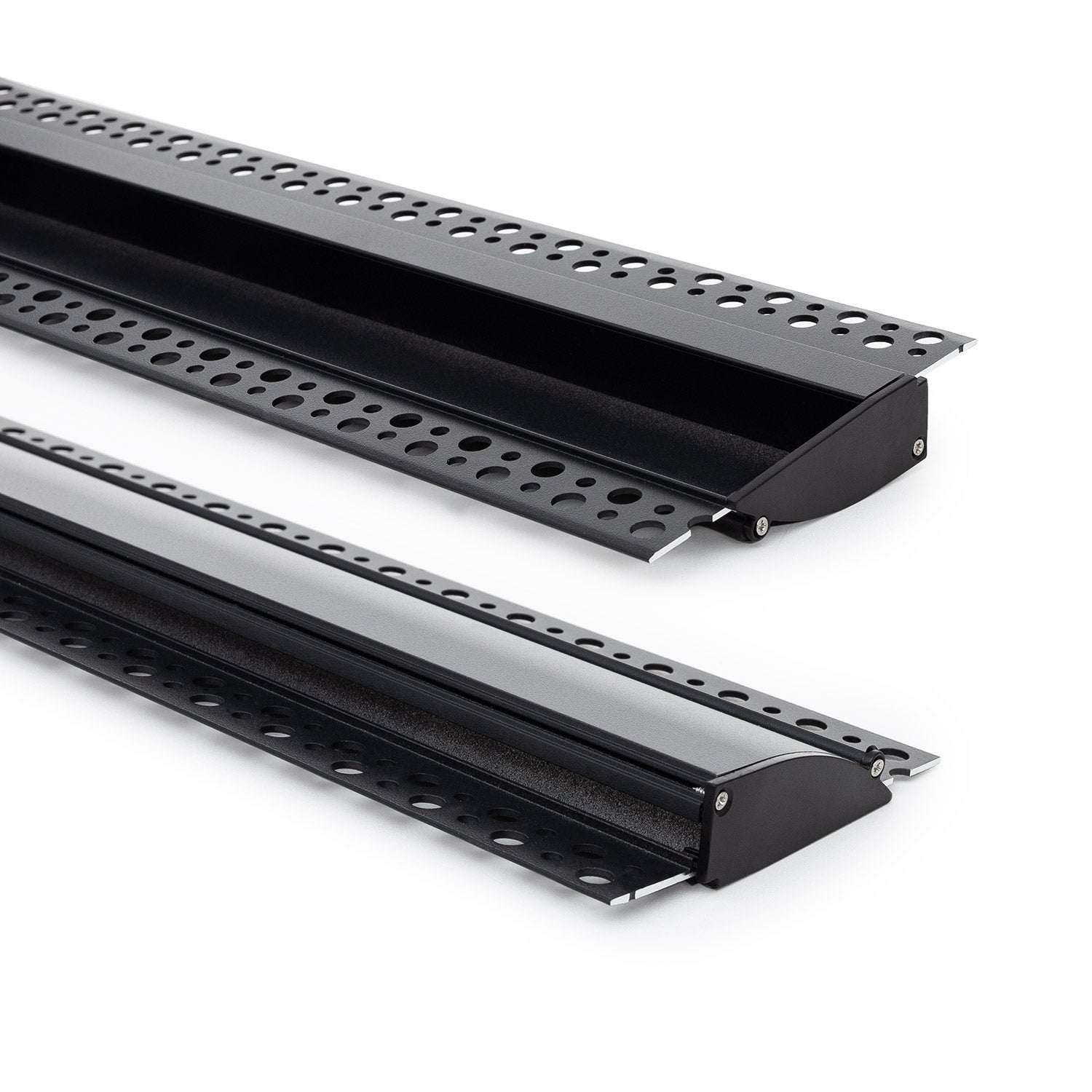 Profilé Aluminium Encastré dans Plâtre/Placo 2 m pour Rubans LED jusqu ...