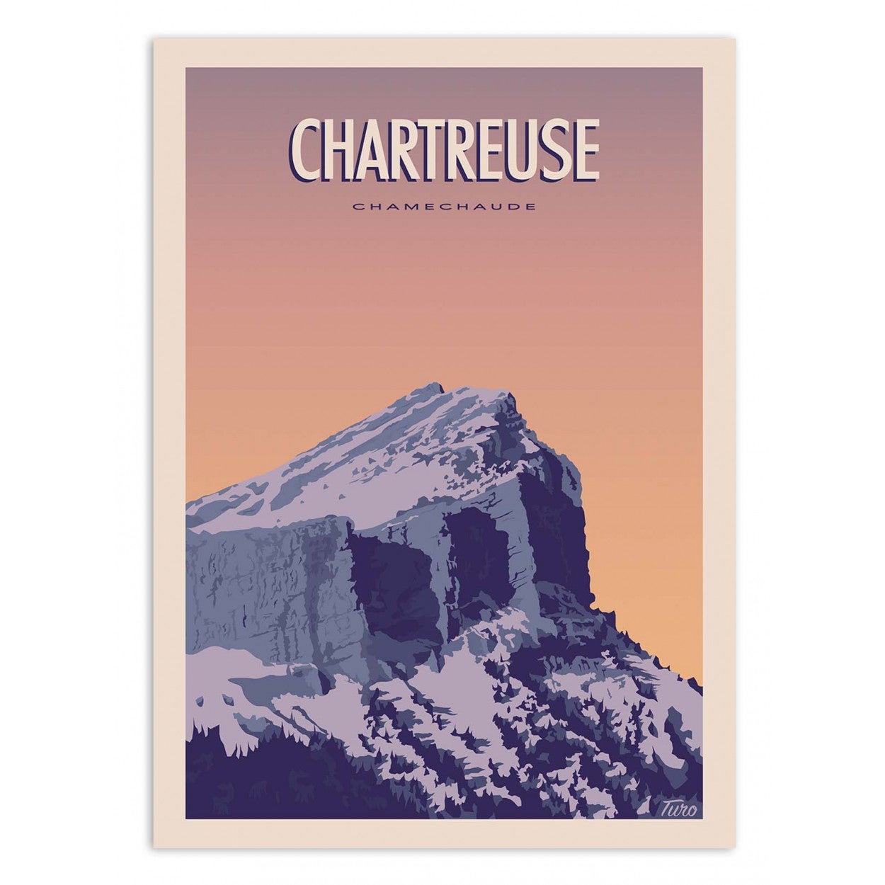 Affiche d’art 30 x 40 cm - Chartreuse - TuroMemoriesStudio | Leroy Merlin
