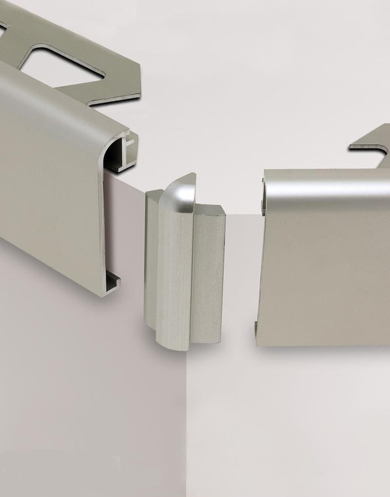 Profilé angle sortant 90° RONDEC STEP/E 90° - Angle sortant 90° hauteur ...