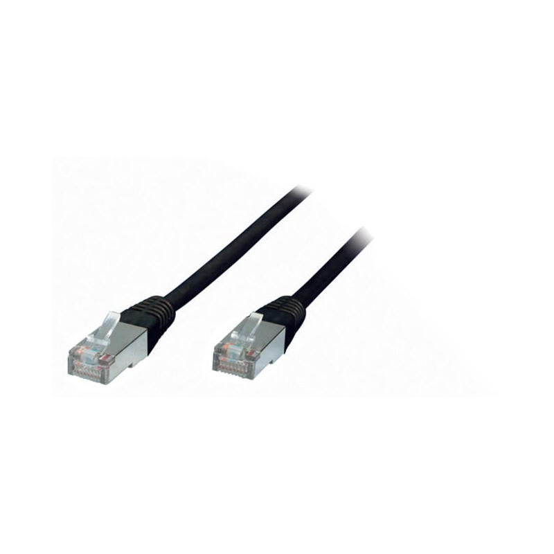 S-conn rj45-rj45, m-m, 5m cable de red cat5e f/utp (ftp) negro | Leroy ...