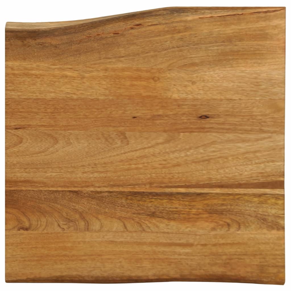 Tablero 60x60x3,8 cm borde vivo madera maciza de mango | Leroy Merlin
