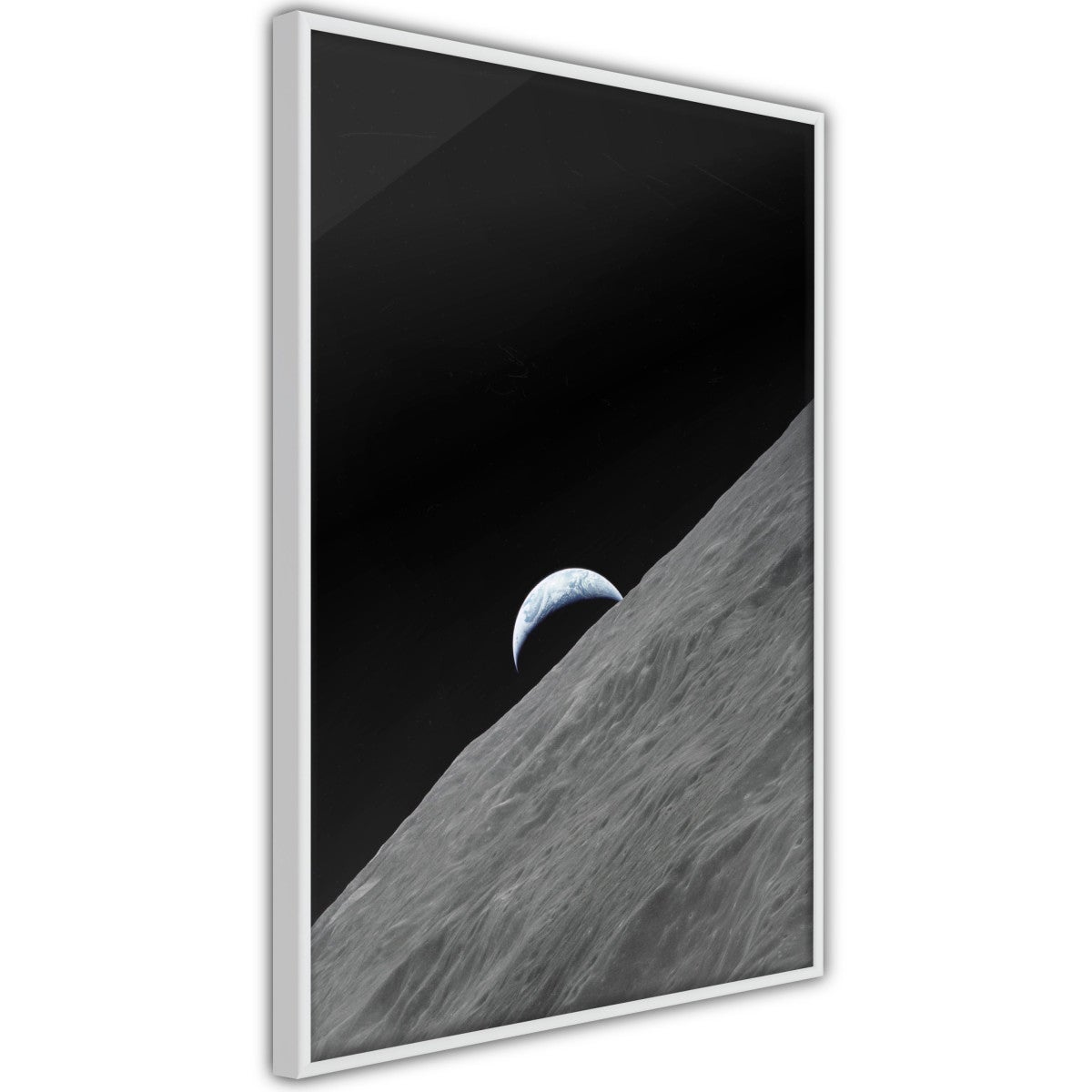 Affiche Murale Encadrée "Planet in the Shadow" 21 x 30 cm Blanc | Leroy ...