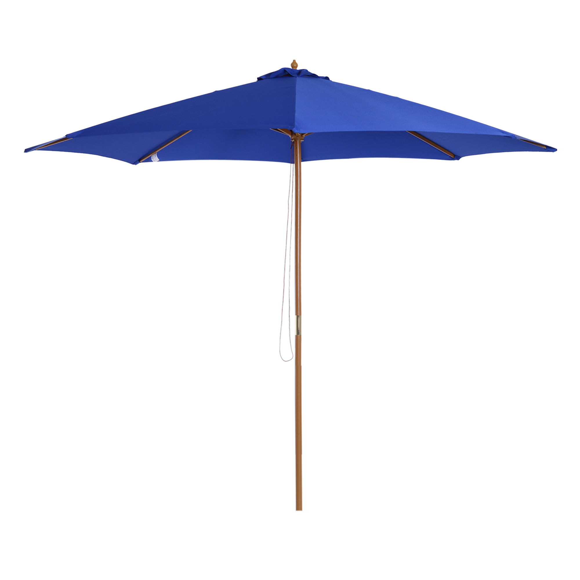 Parasol en Bois pour Balcon 300 cm avec Ampelle, Parasol de Jardin en ...