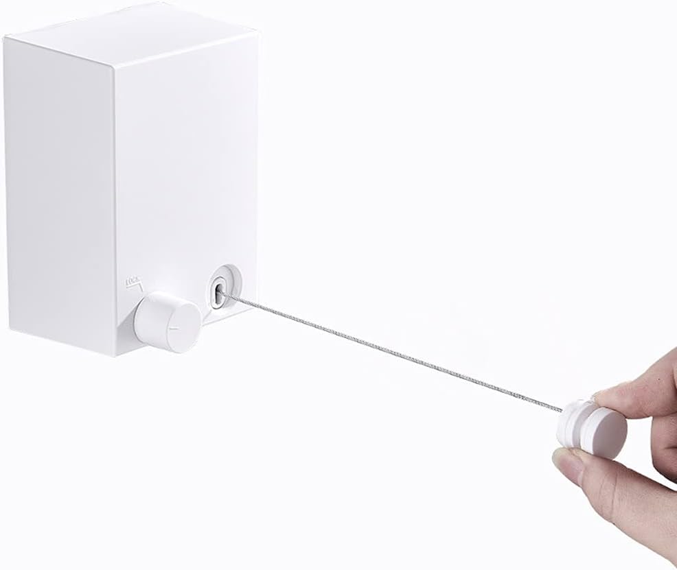 Corde à linge rétractable, corde à linge rétractable réglable, corde à ...