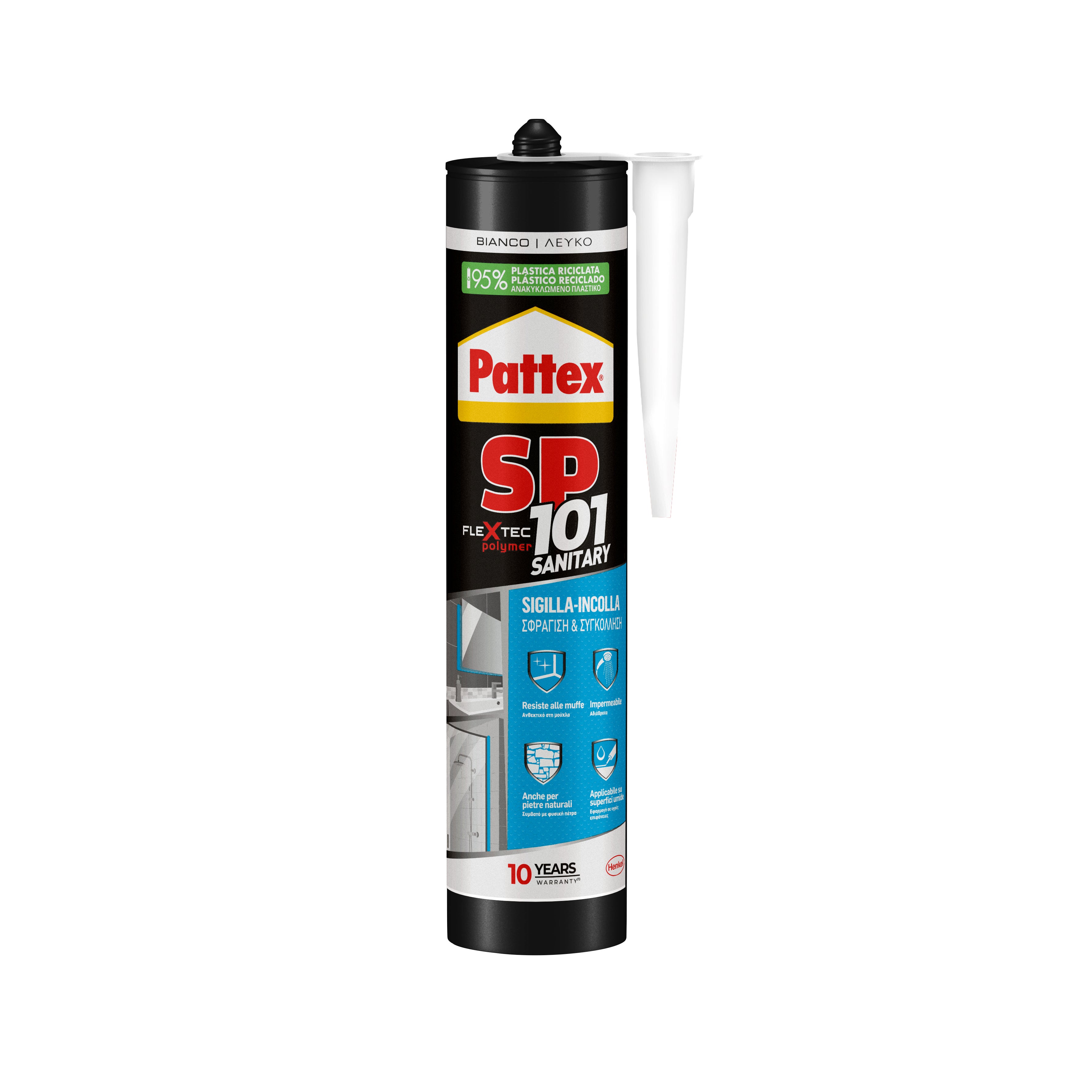 PATTEX SP101 BLANC SANITAIRE 280ml | Leroy Merlin