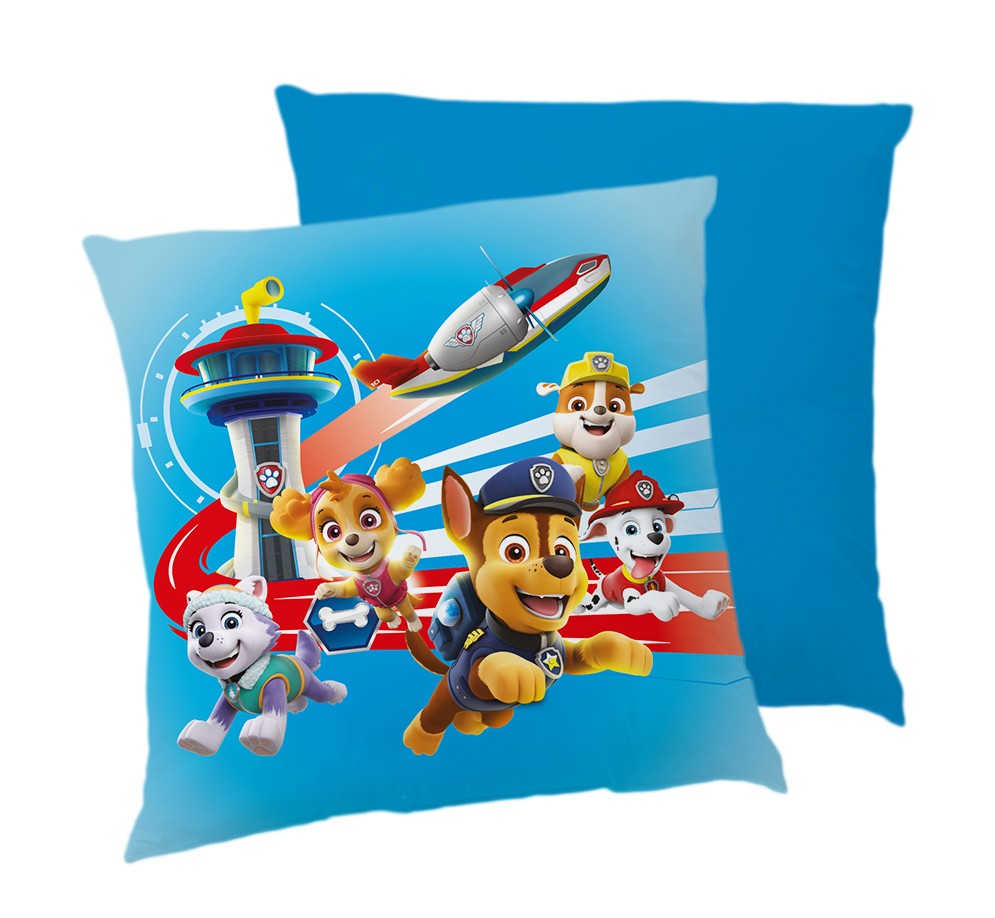 Coussin décoratif Paw Patrol Go 40x40 cm | Leroy Merlin